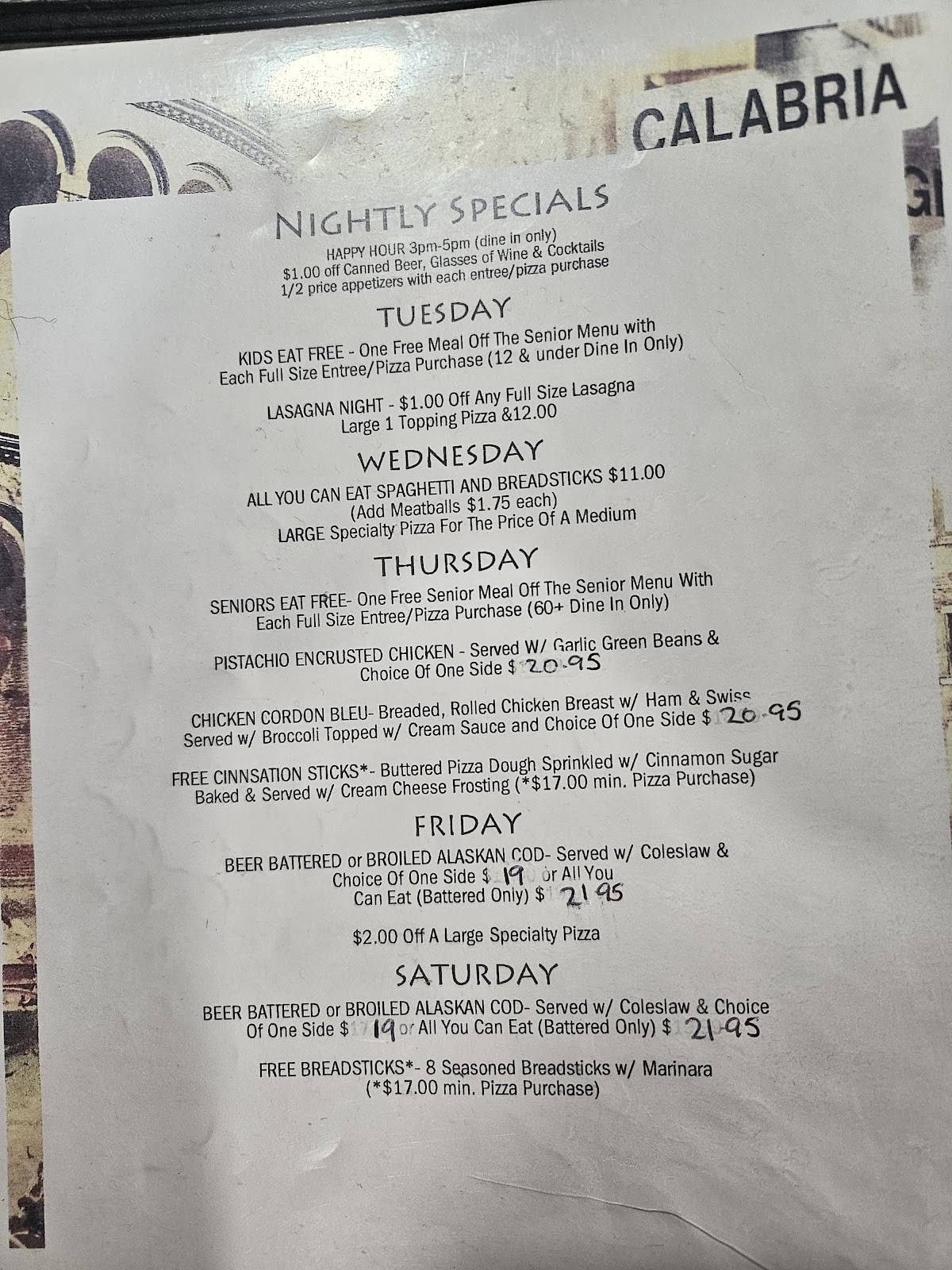 Menu at Lotsa Pasta & That'za Pizza pizzeria, Cortez, 439 E Main St
