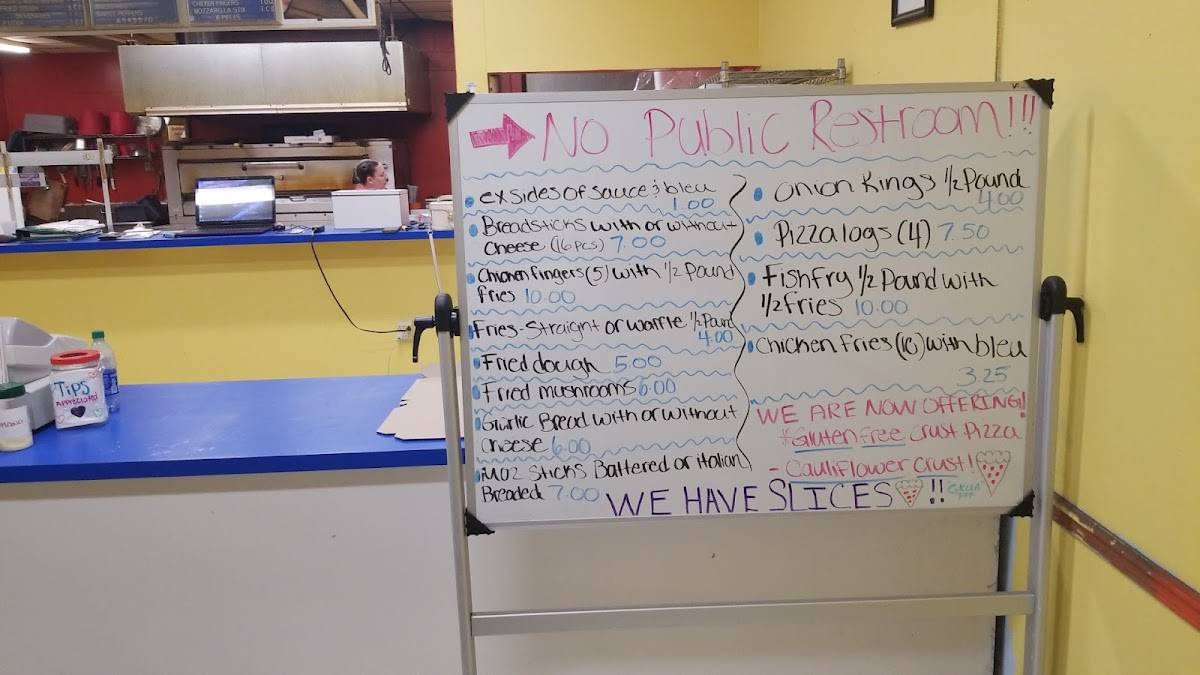 Menu at Pontillo's Pizzeria, Rochester, 418 Empire Blvd At 590