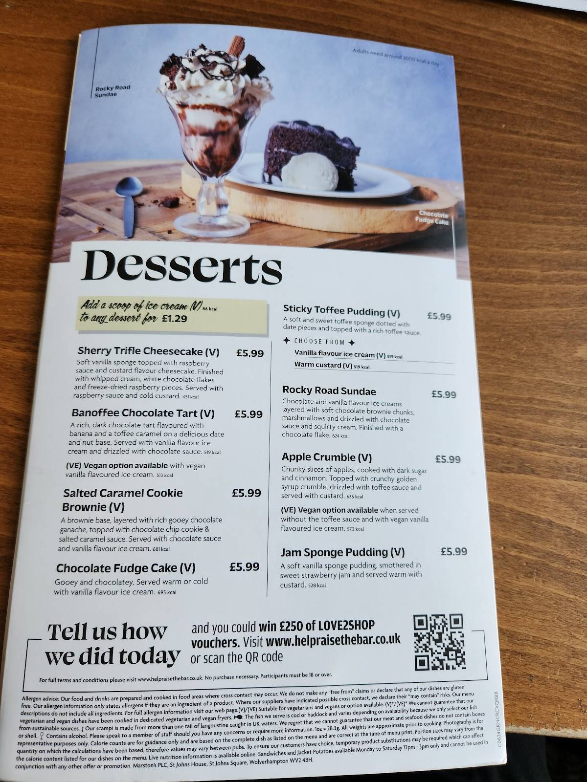Menu at Copper Beech pub & bar, Norwich, Alex Moorhouse Way