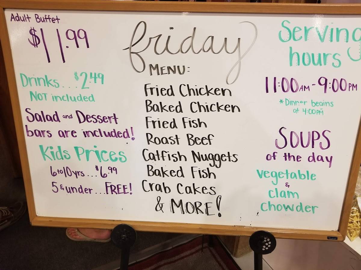 Menu at Gasthof Amish Village pub & bar, Montgomery