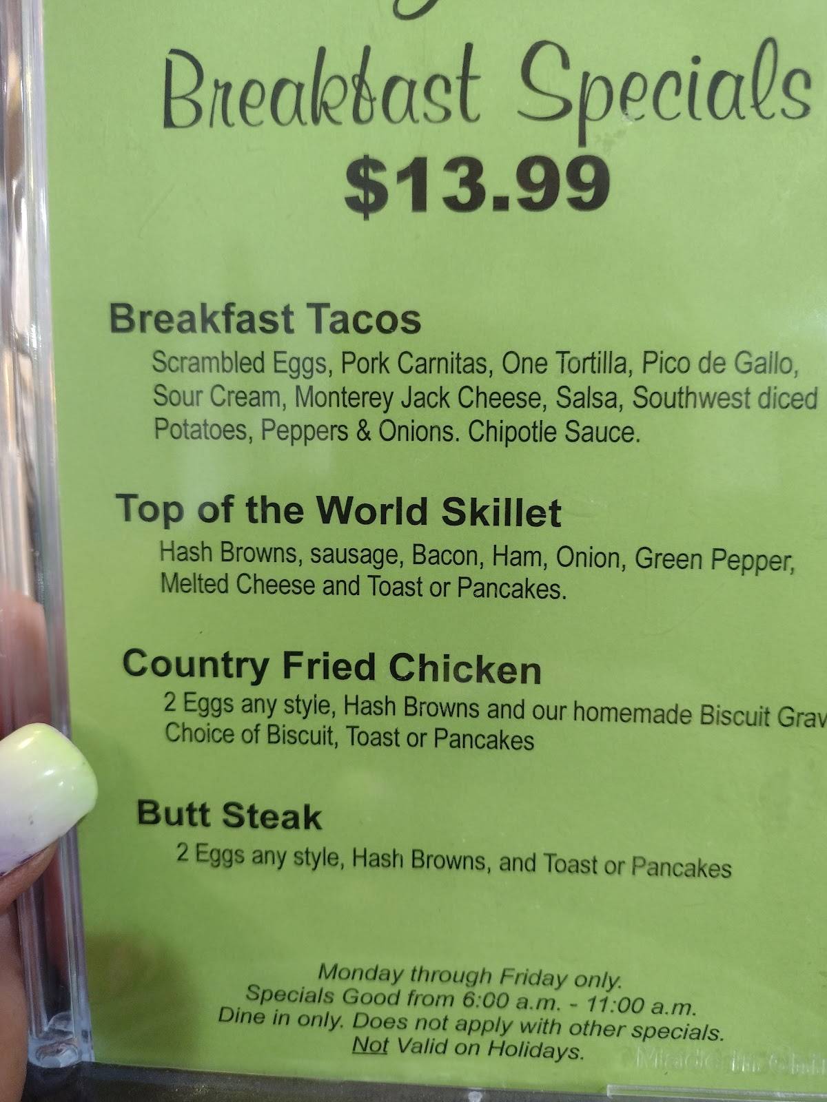Menu at Les Brothers Restaurant, Oak Lawn, S Ridgeland Ave