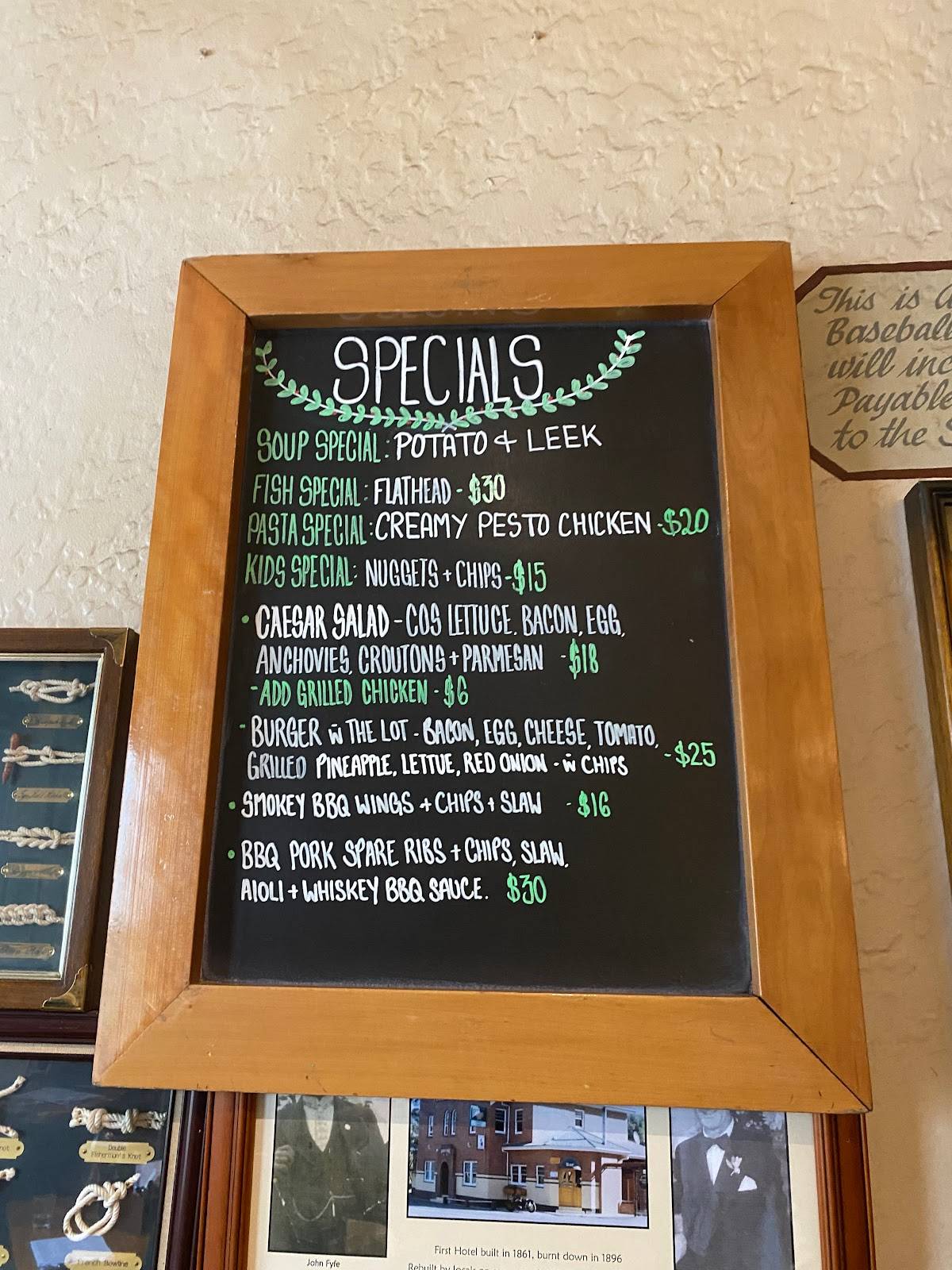 Menu at Longley International Hotel pub & bar, Longley