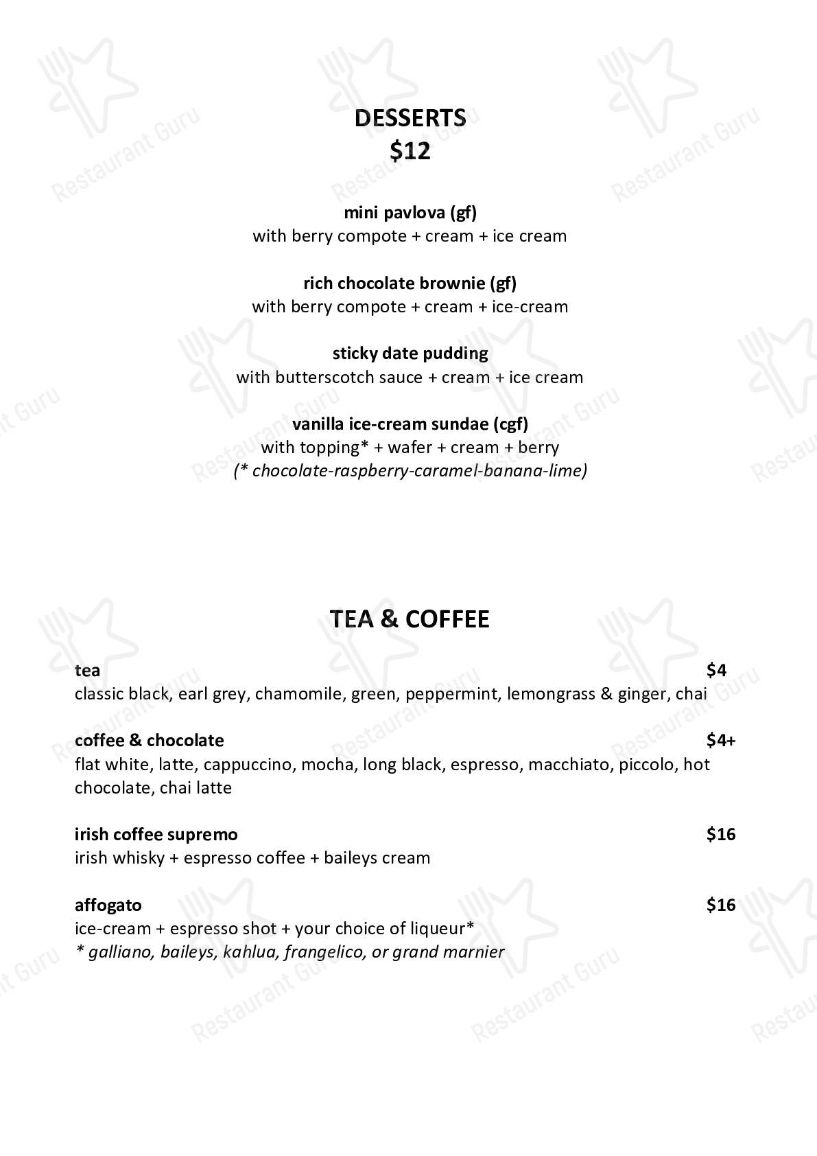 Menu at Longley International Hotel pub & bar, Longley