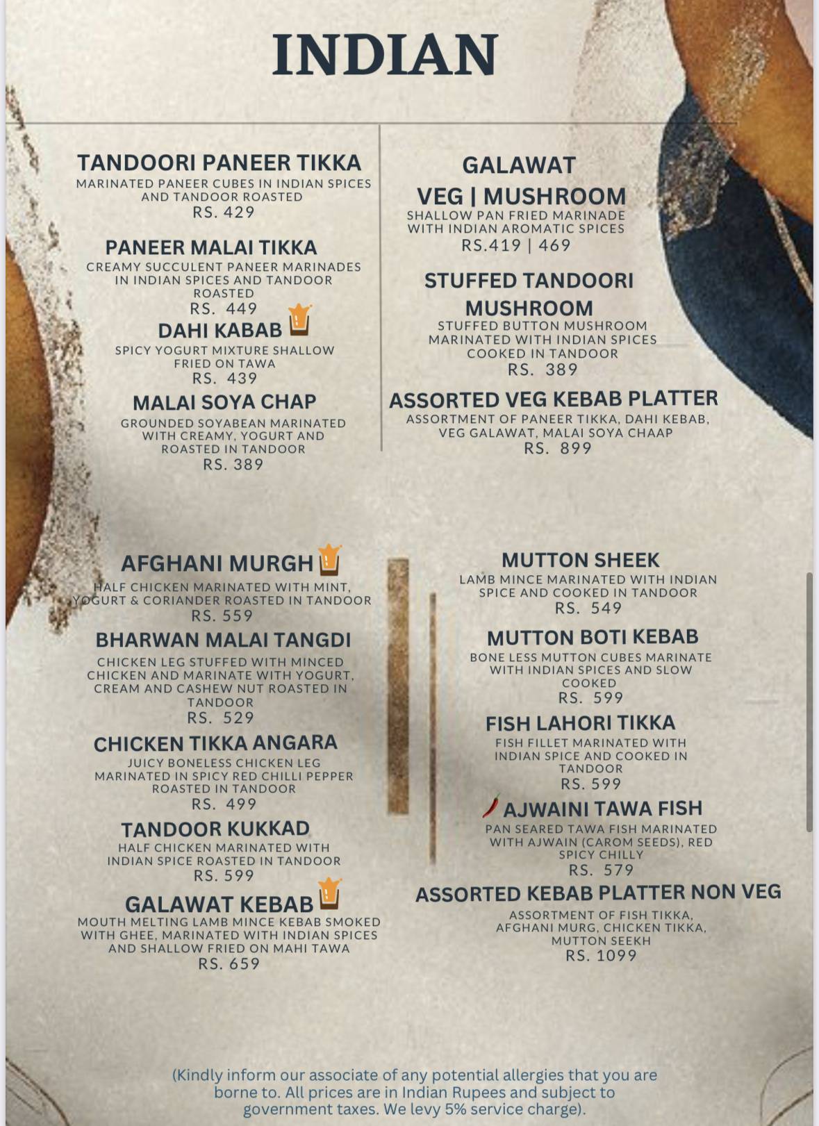 Menu at Sky Glass Brewing Co., Lucknow
