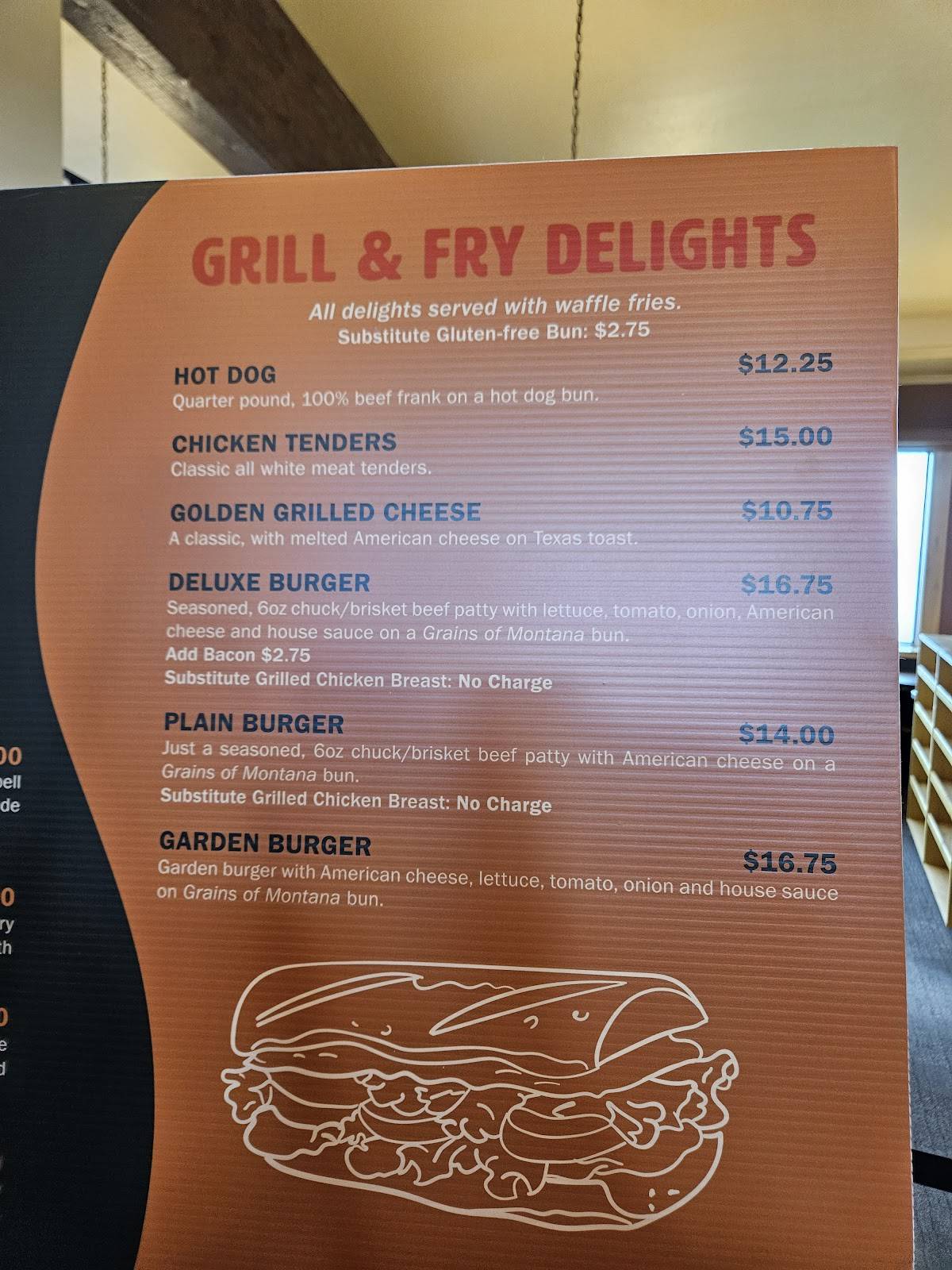 Menu at Summit House Restaurant & Bar, Whitefish