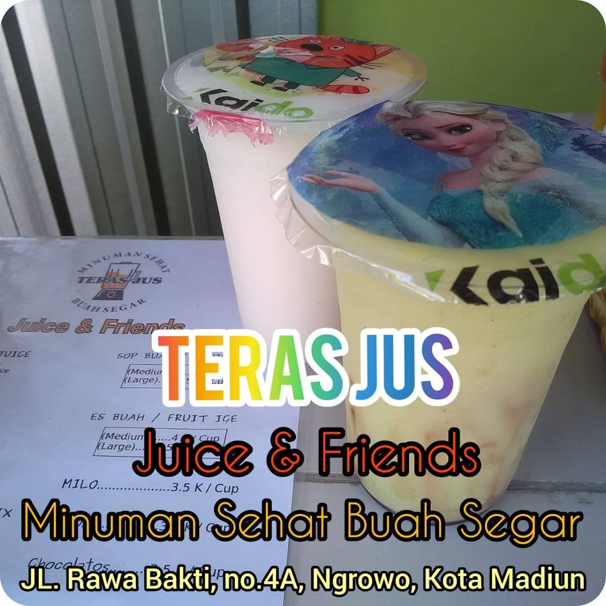 Menu at TERAS JUS pub & bar, Madiun