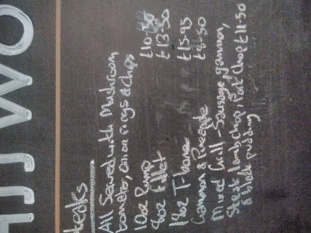 Menu at The Joiners Arms pub & bar, Crook