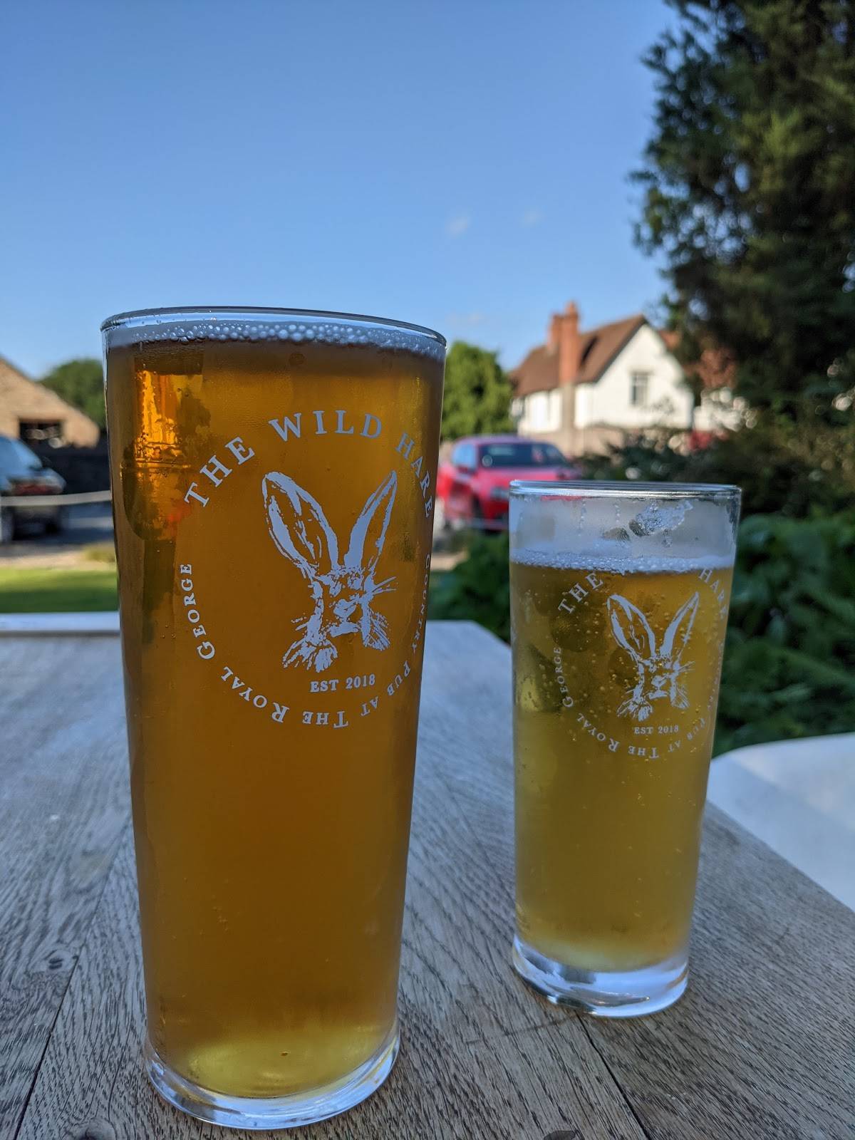 Menu at The Wild Hare pub & bar, Tintern