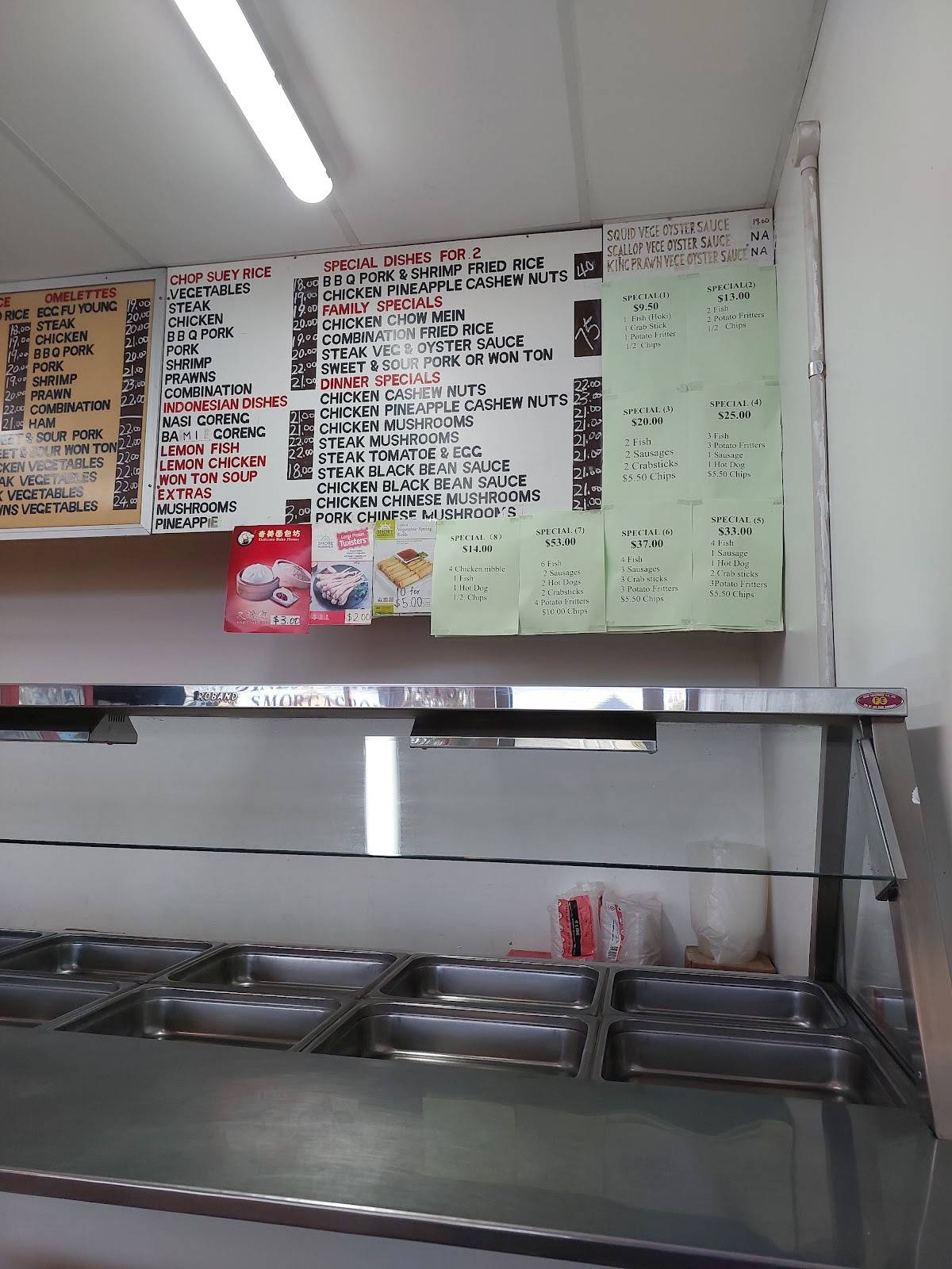 Menu at Queenwood Chinese Takeaway restaurant, Hamilton