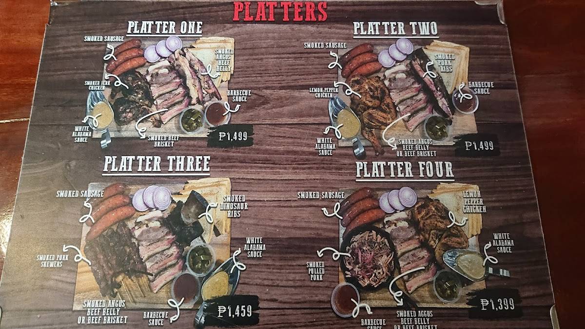 Menu at RK SMOKEY BAR & RESTO, Angeles