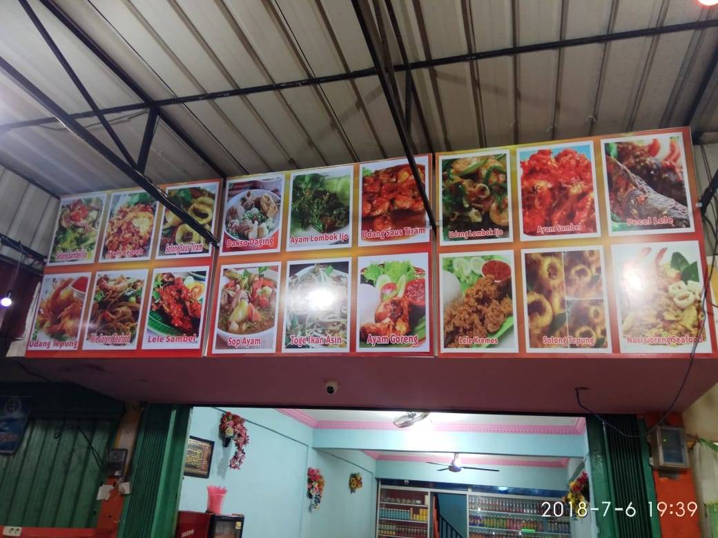 Menu at RUMAH MAKAN GUSTI MANTAP" restaurant, Tanjung Pinang, WF57+VPP