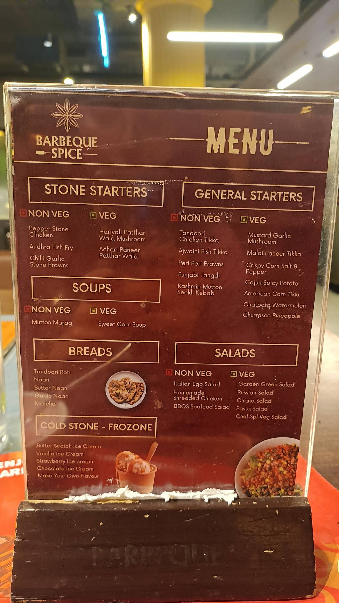 Menu at Barbeque Spice- Abids, Hyderabad Best Unlimited Hyderabadi ...