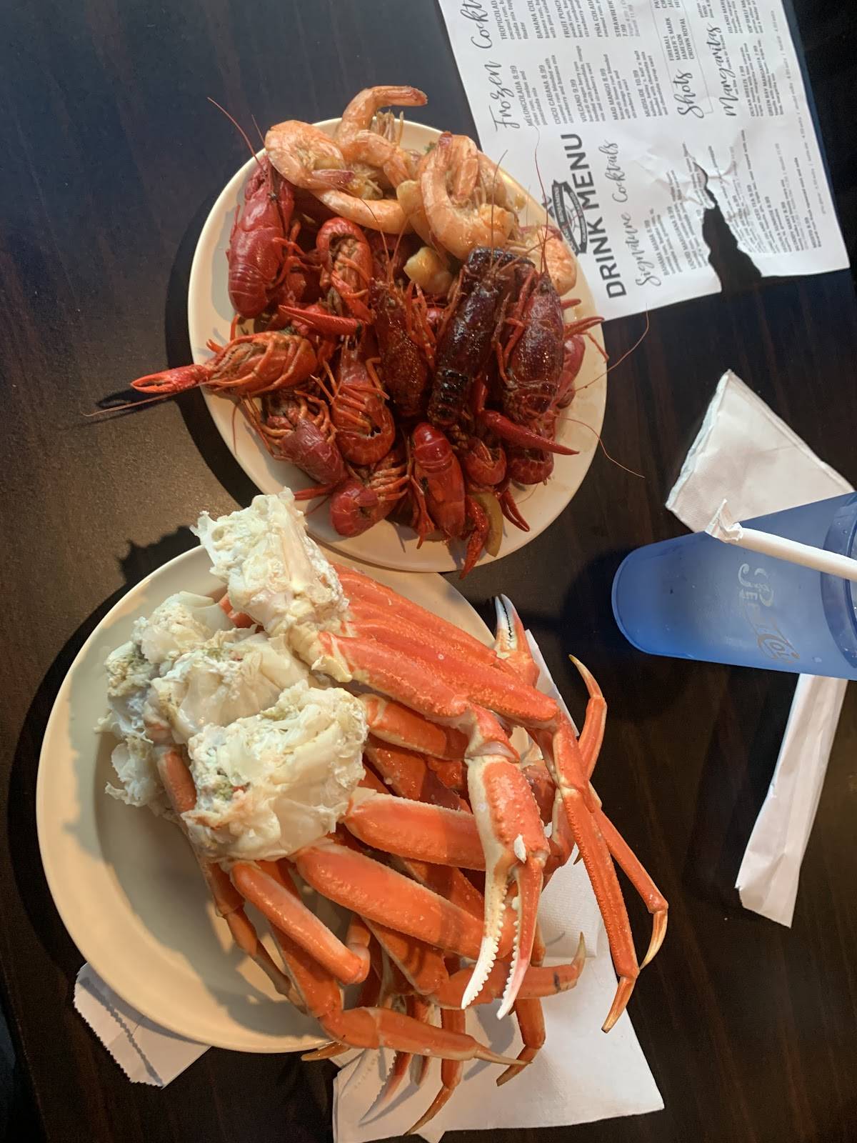 Menu at Captain Benjamin's Calabash Seafood Buffet restaurant, Myrtle ...