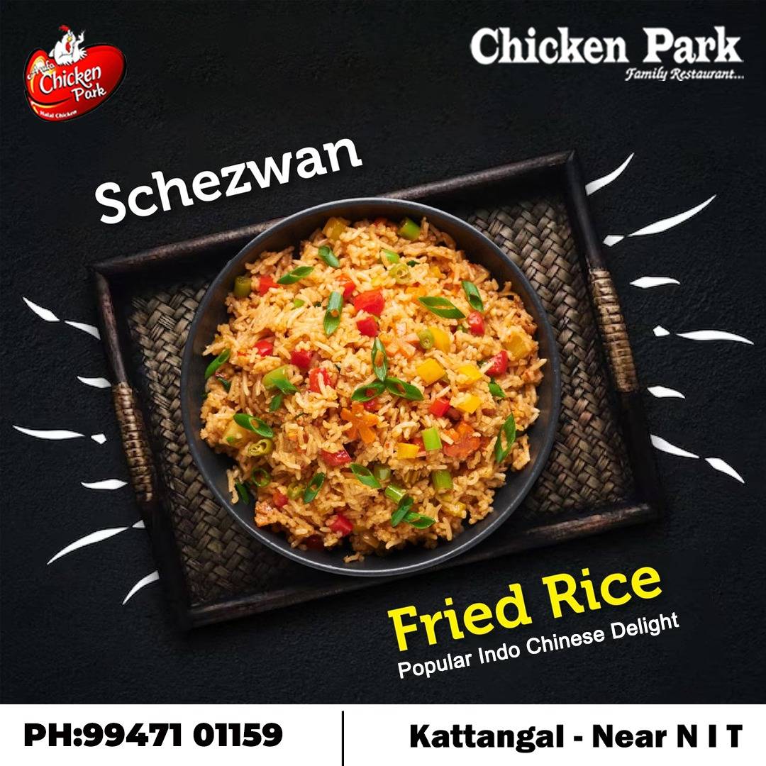 Menu at Chicken Park, Kattangal