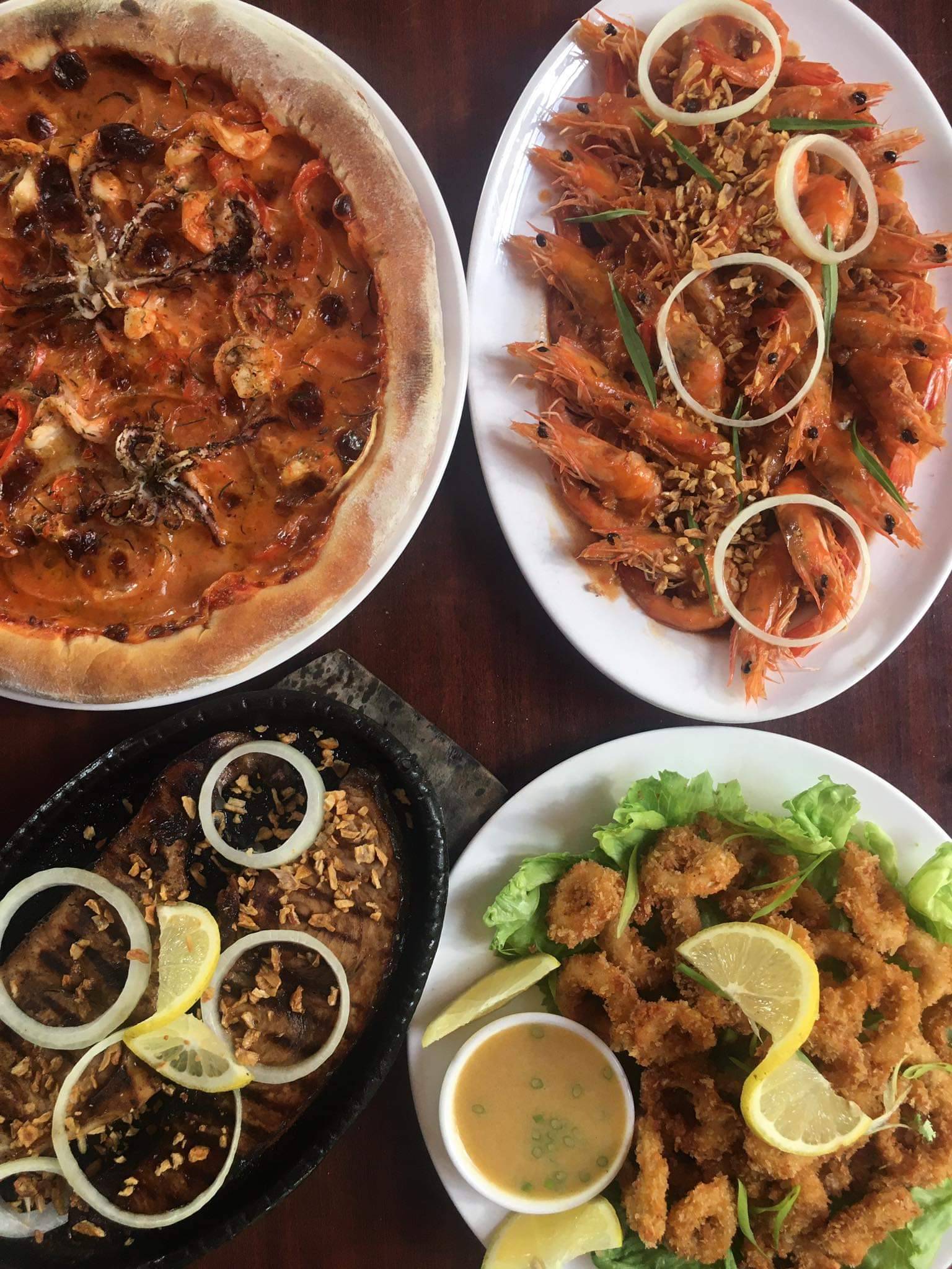 Menu at Fish Tank Seafood Restaurant, Sipalay