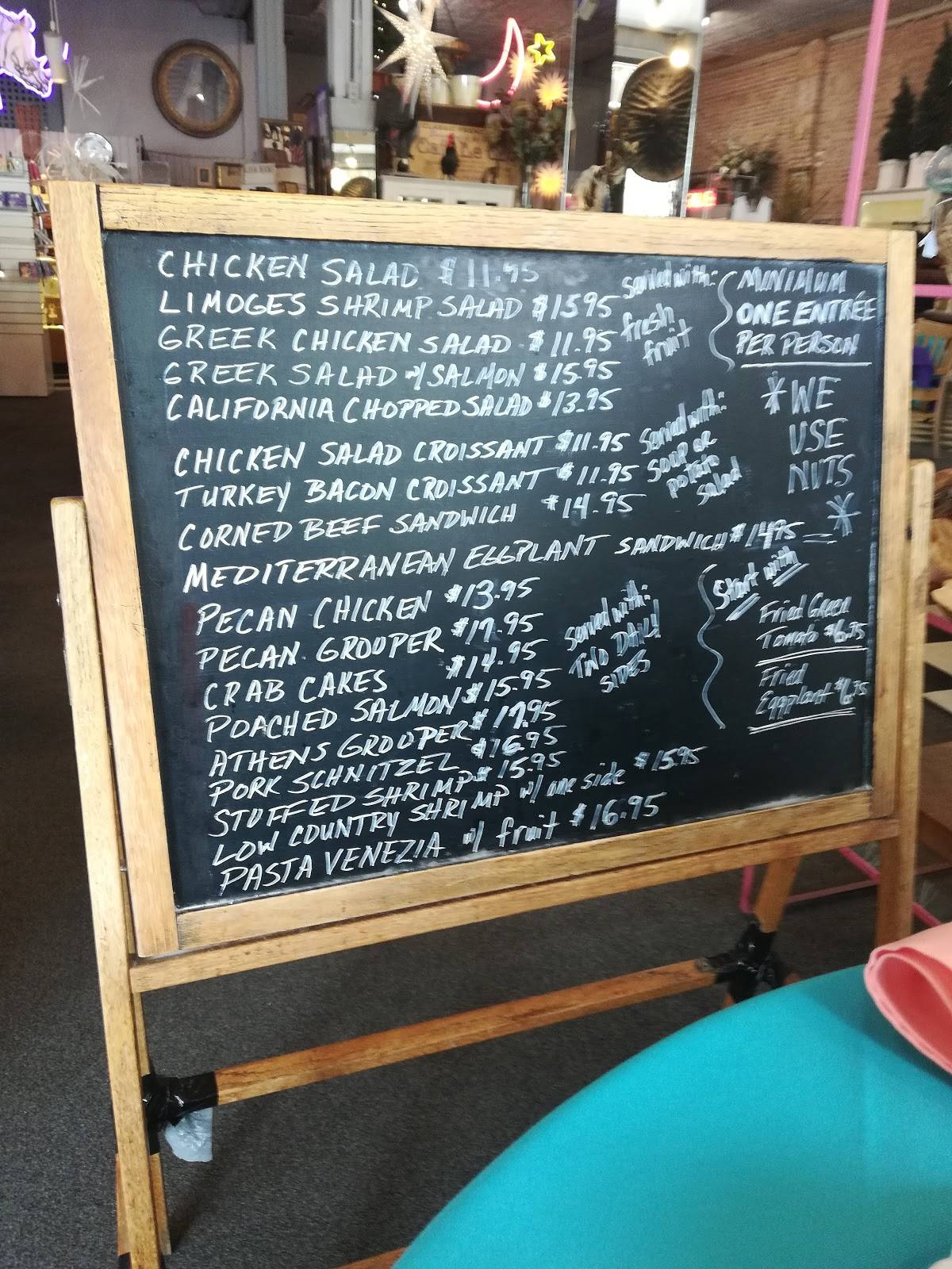Menu at Florida Cracker Lunch On Limoges restaurant, Dade City, 7th St