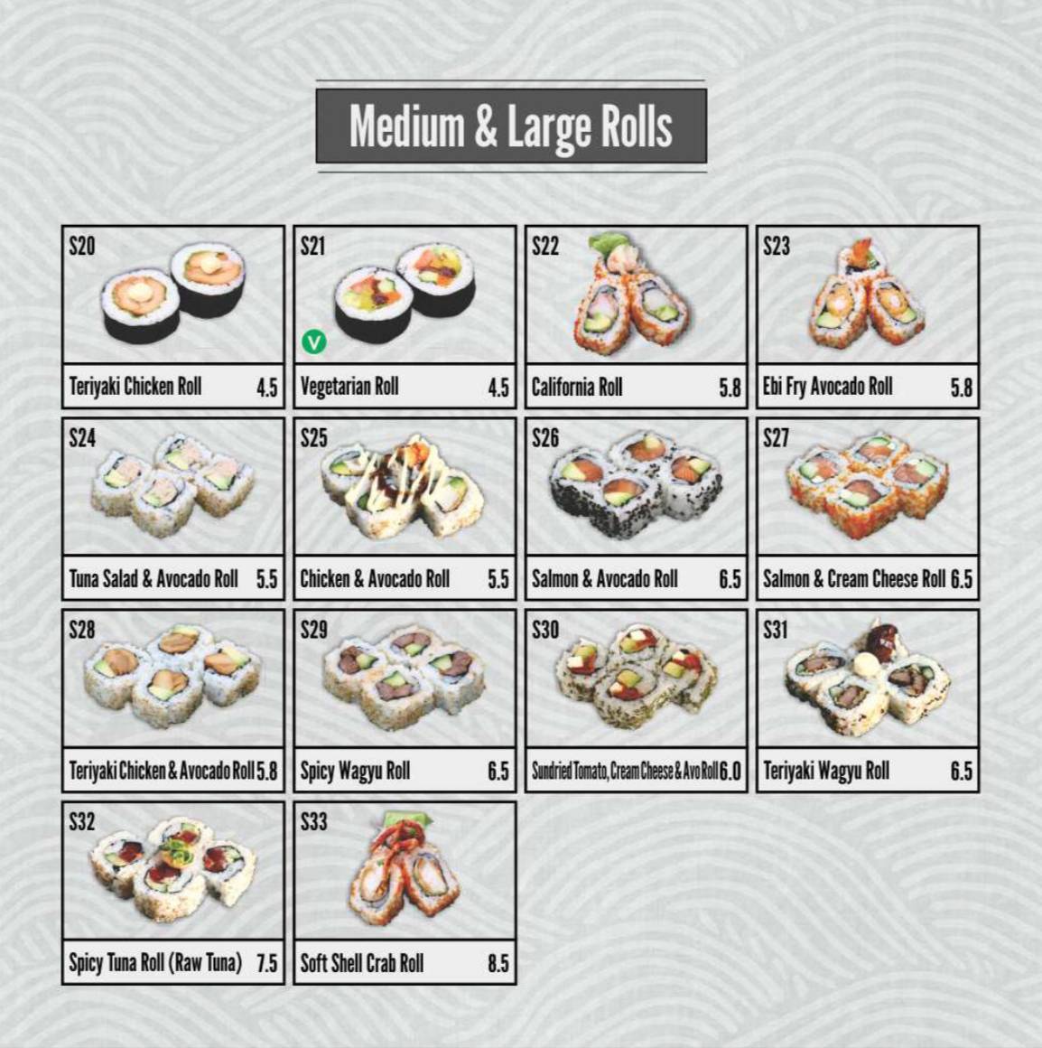 Menu at Ginga - Fortitude Valley restaurant, Fortitude Valley