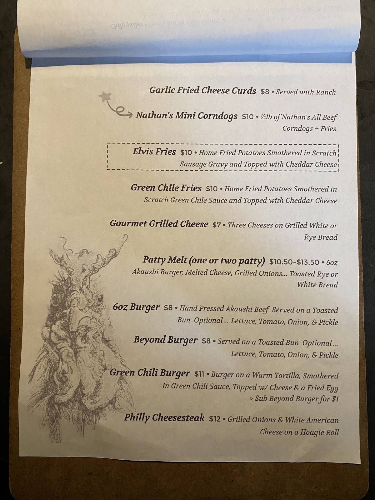 Menu at Hullabaloo Diner restaurant, College Station, Farm to Market Rd ...