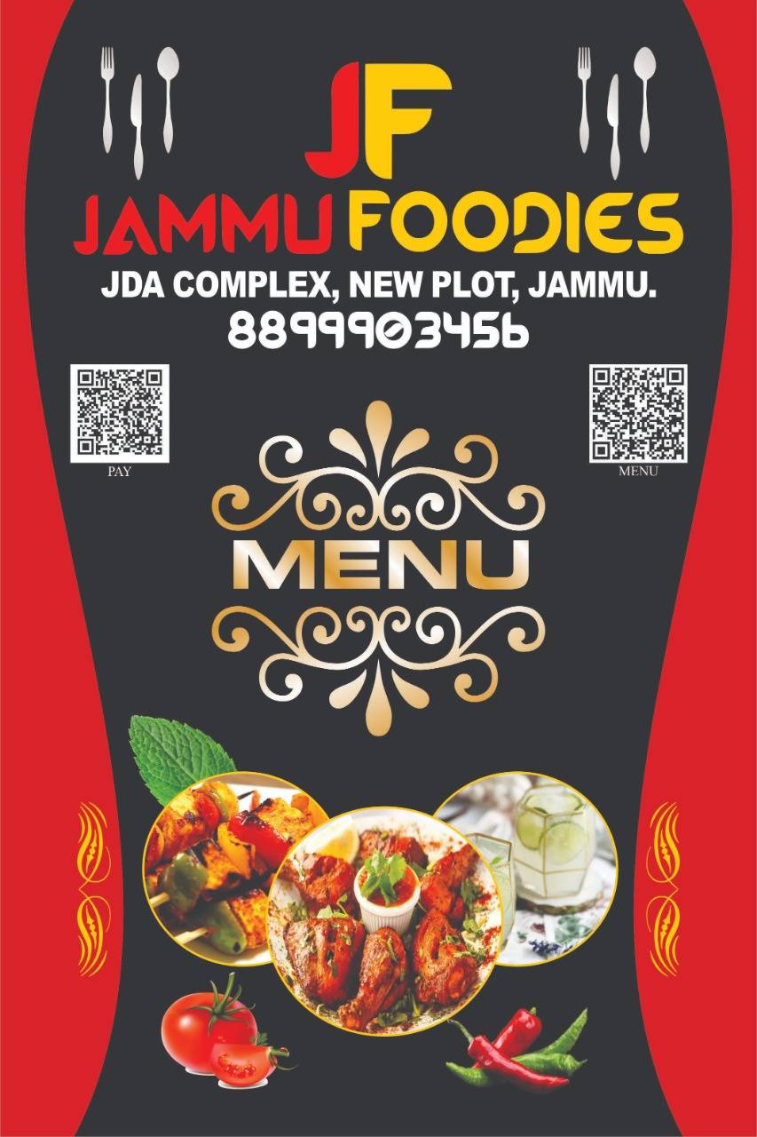 Menu at Jammu Foodies, Jammu