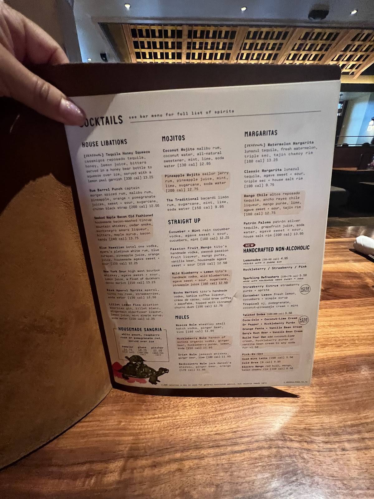 Menu at Lazy Dog Restaurant & Bar, Stafford