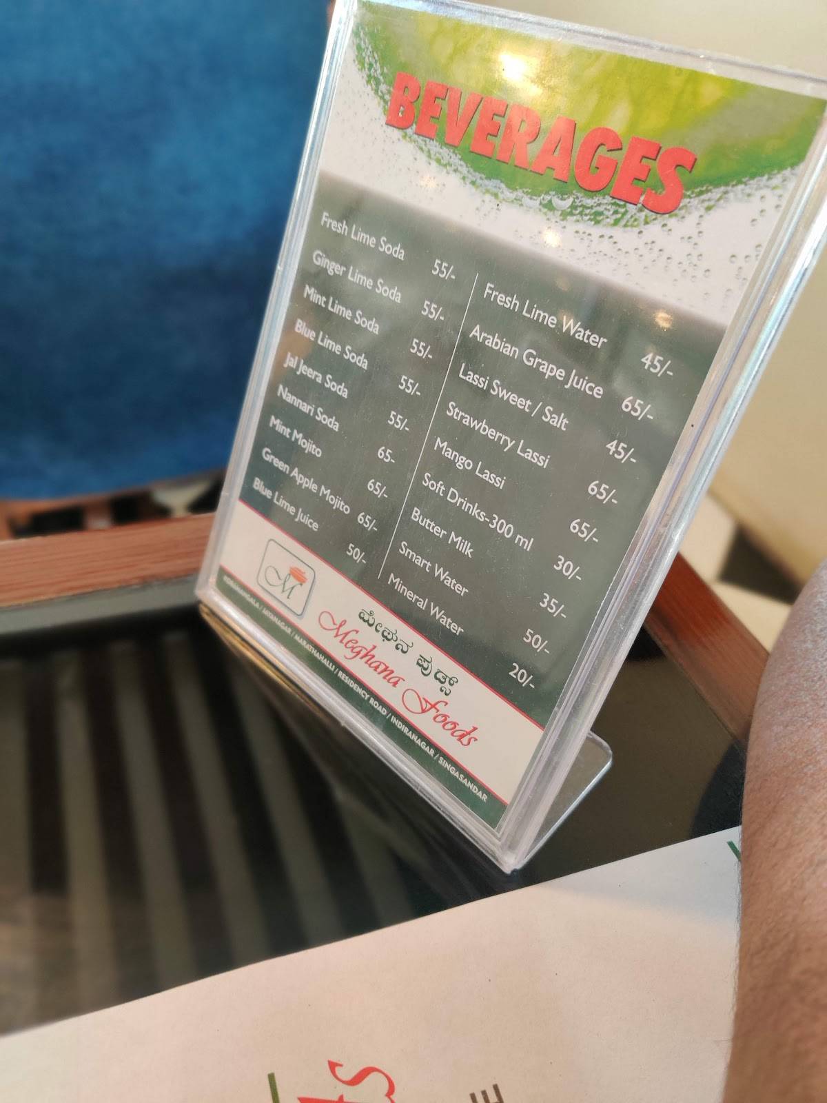 Menu at Meghana Foods - Singasandra, Bengaluru