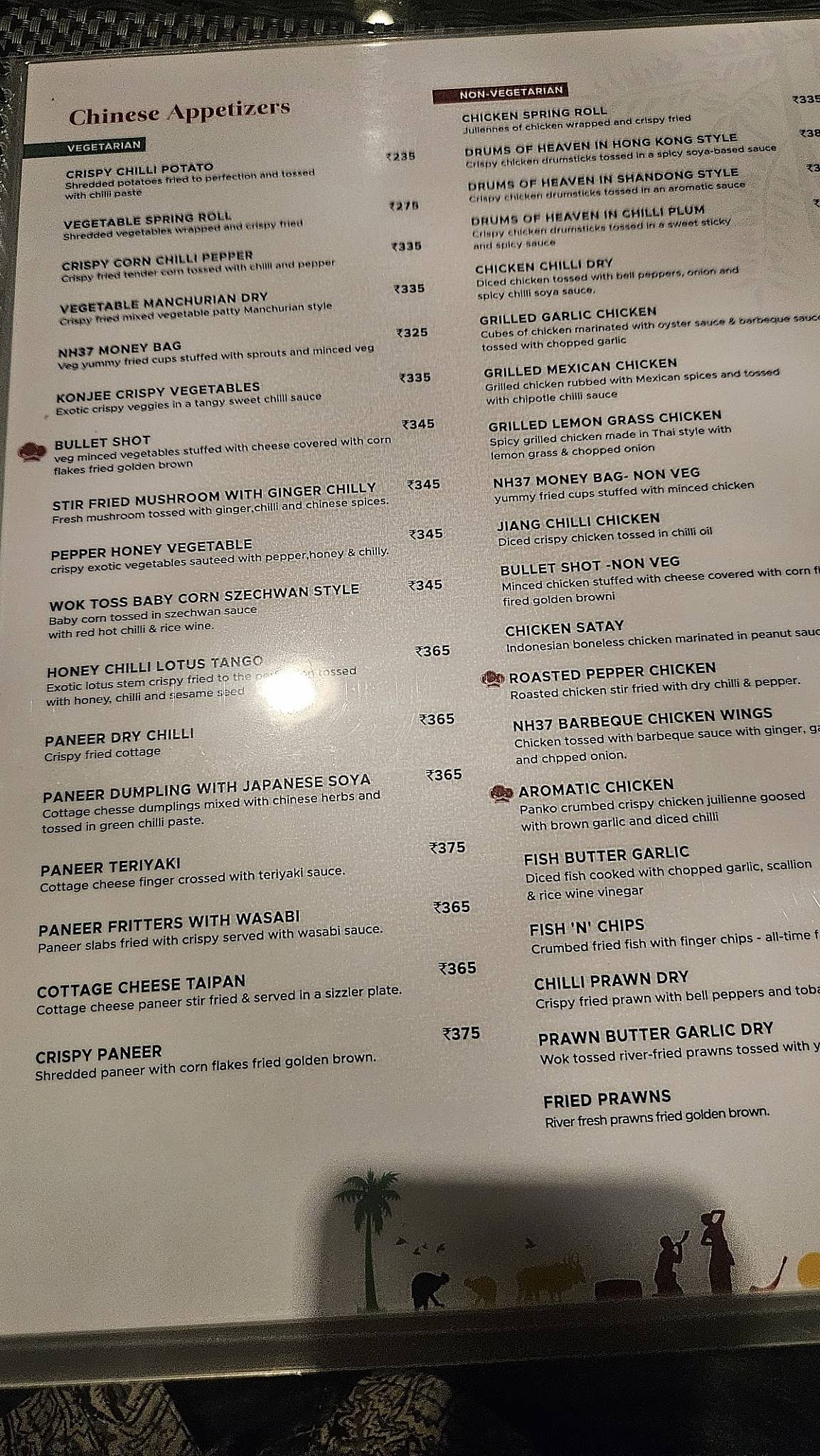 Menu at NH37 Dhaba, Pune