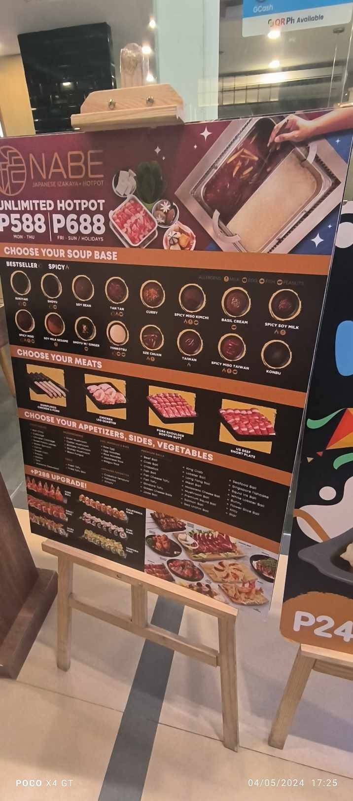 Menu at Nabe Unlimited Japanese Hotpot - Vertis North restaurant ...