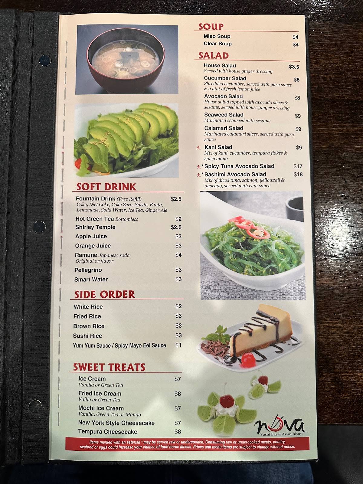 Nova Sushi Bar Asian Bistro