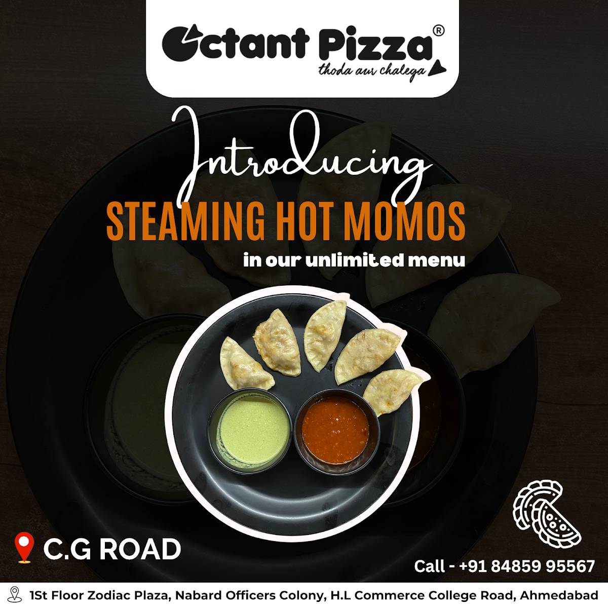 Menu at Octant Pizza, CG Road - Ahmedabad, Ahmedabad