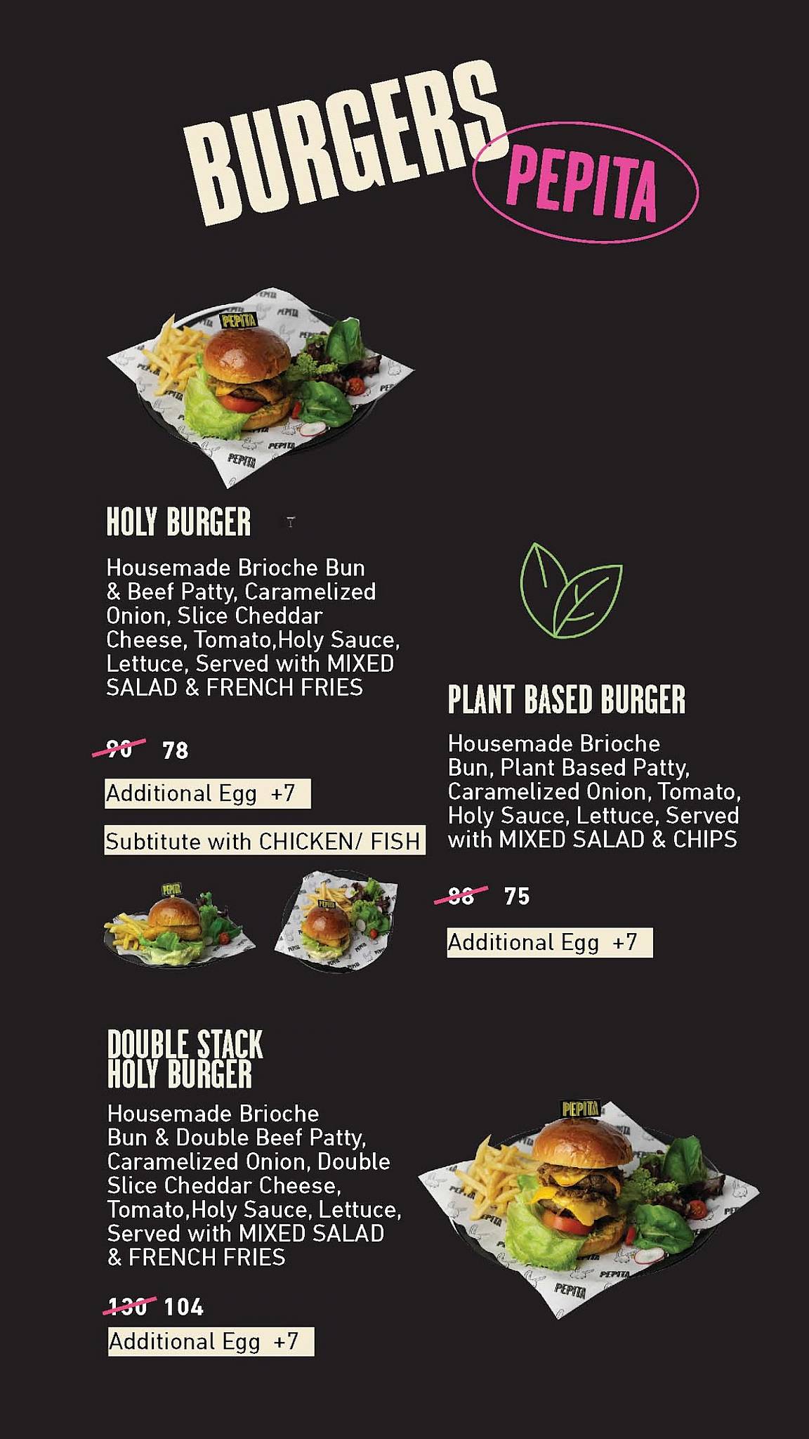 Carta del restaurante PEPITA - RESTO CHOUX COFFEE, Central Jakarta ...
