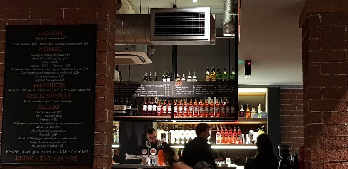 Menu at Spritz Spizzicheria restaurant, Mount Hawthorn