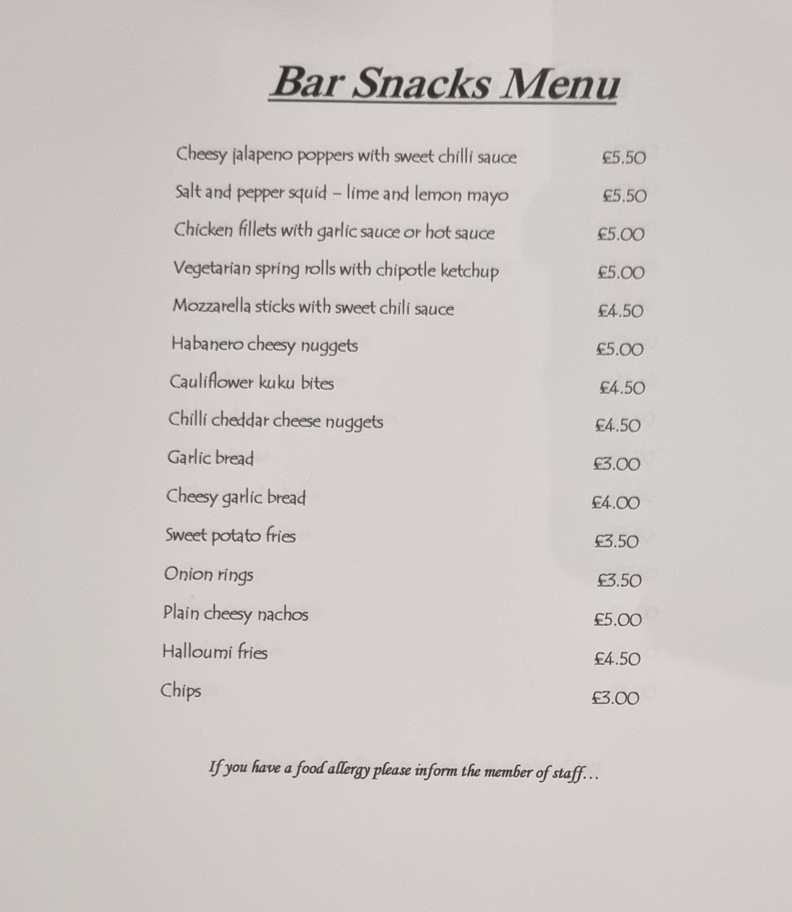 Menu at The Burnett Arms Hotel Banchory pub & bar, Banchory
