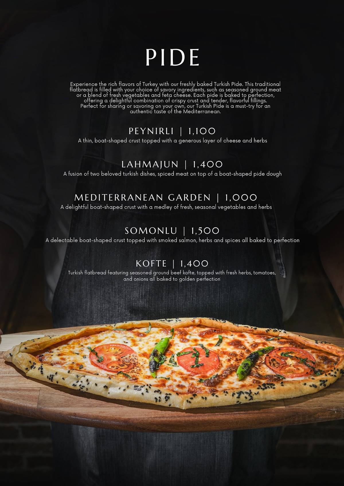 Menu at The Olive Tree Molito restaurant, Muntinlupa