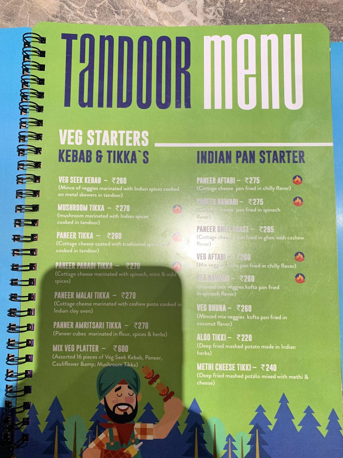 Menu at Urban Paratha Vyttila, Kochi, RP arcade