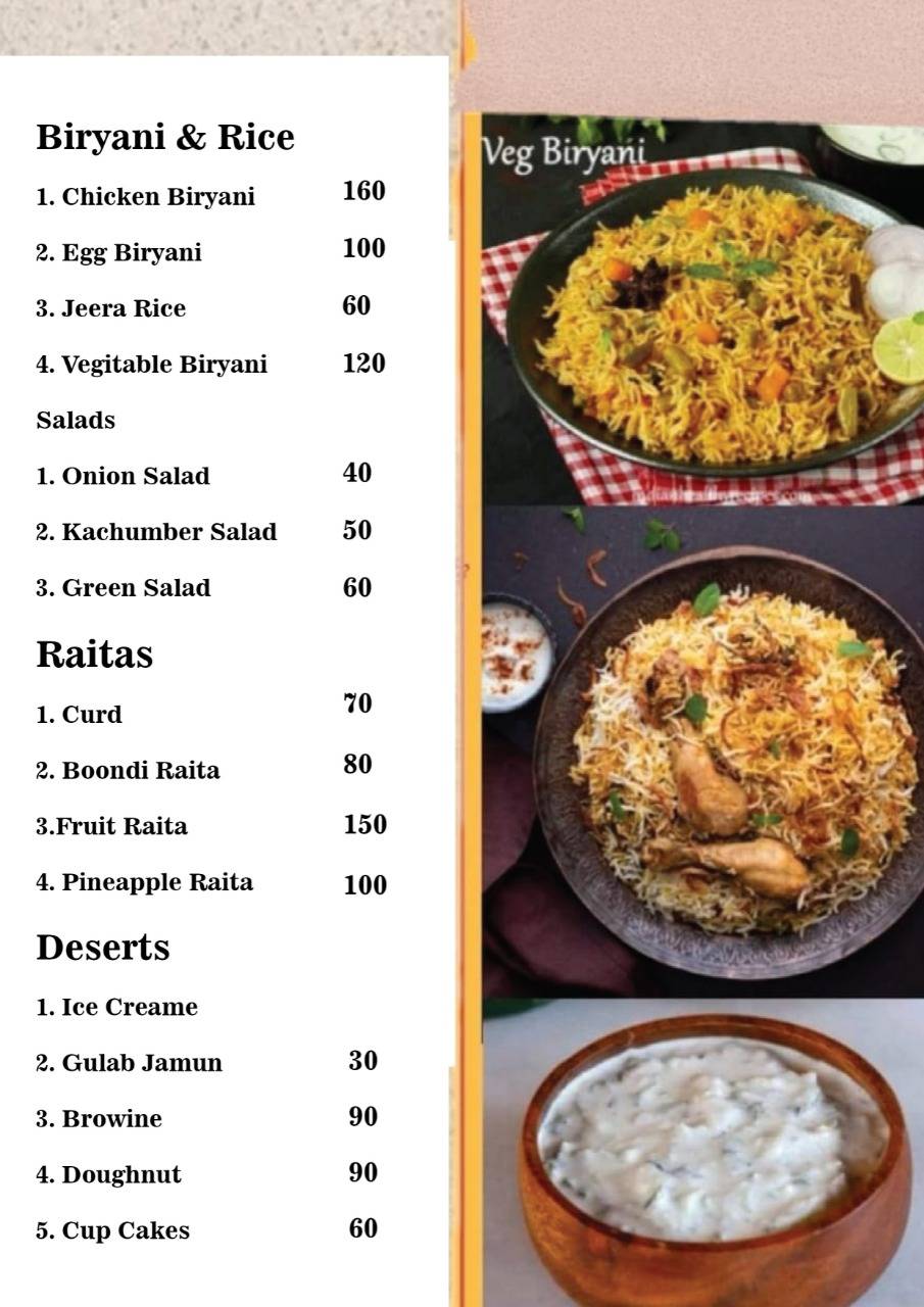 Menu at Vij's Veg & Non-Veg Restaurant, Jaipur