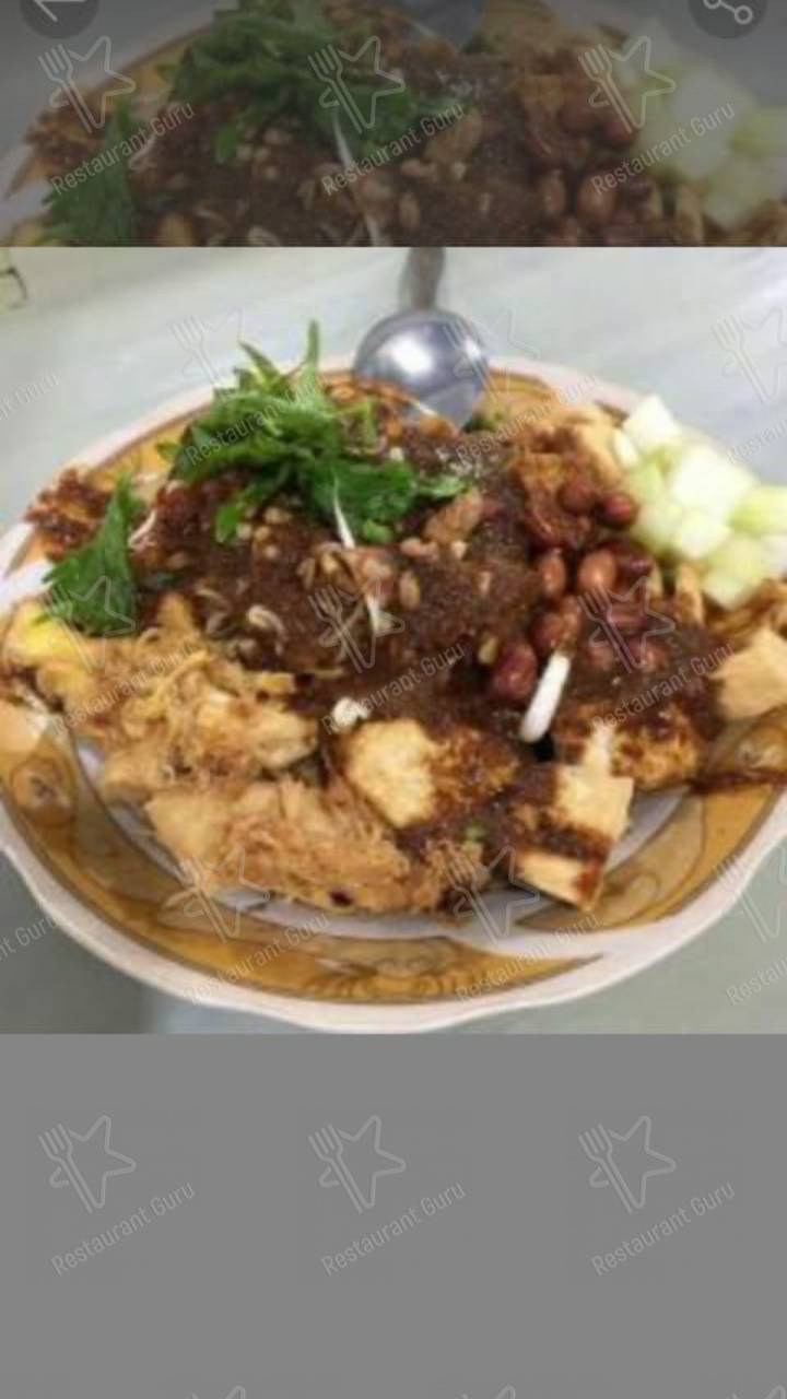 Carta del restaurante Warung tahu lontongdan tahutelor mbak is, Malang