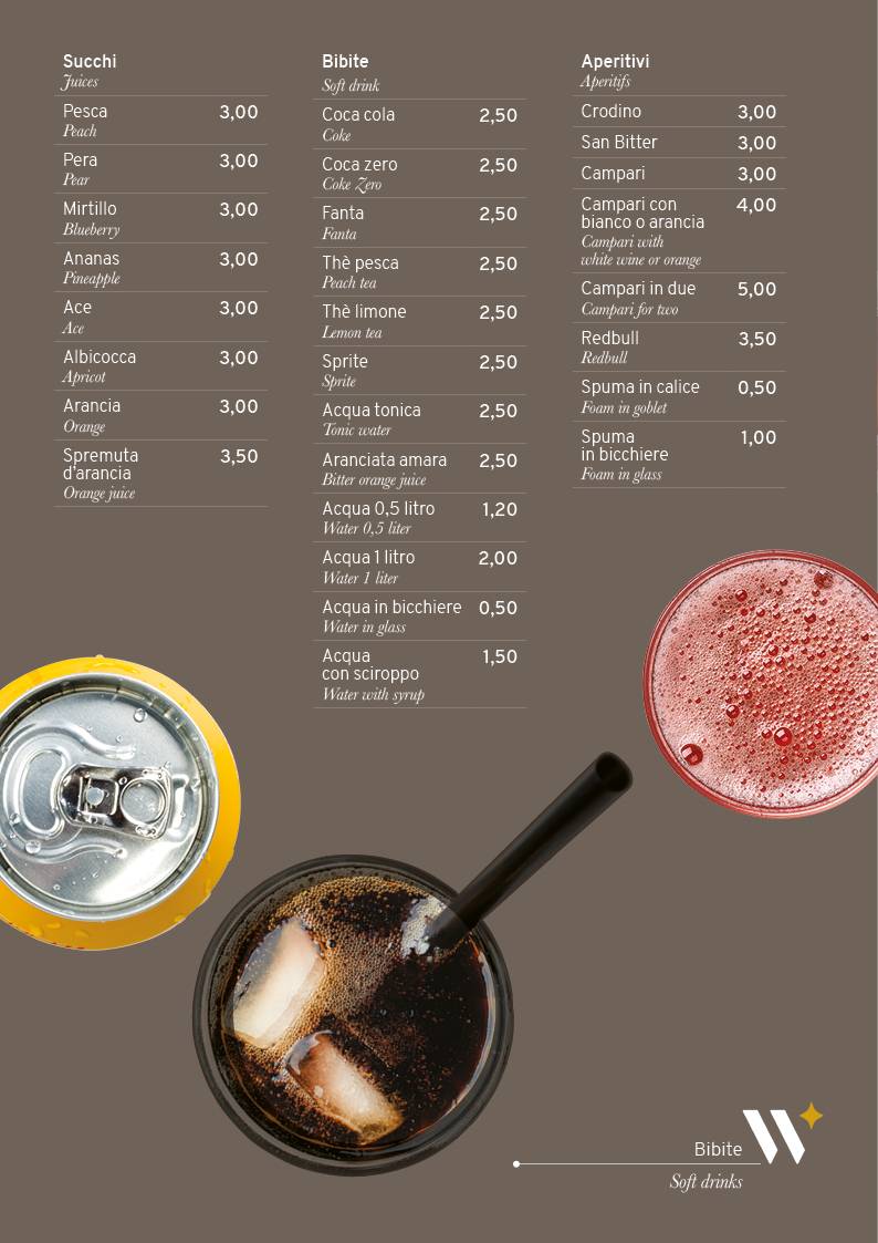 Speisekarte von Wonder Cafe, Bellano