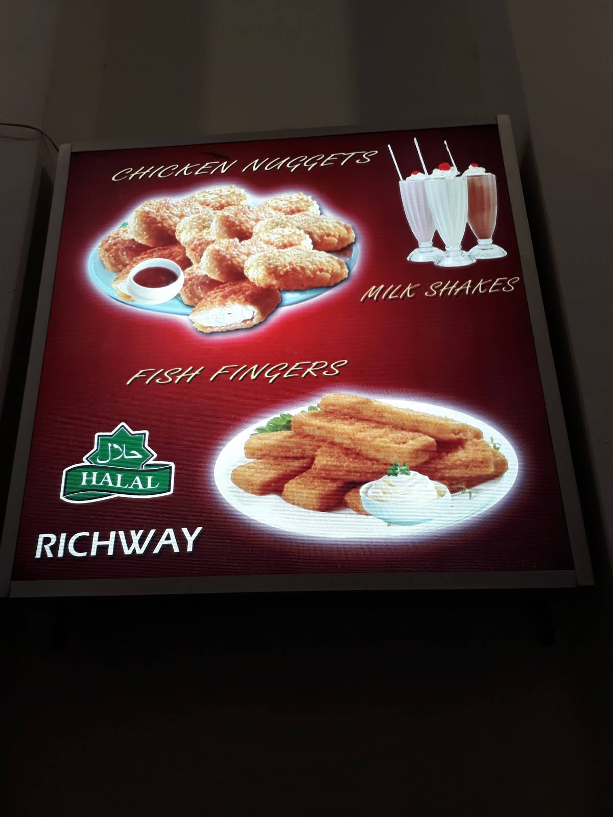 Menu at Richway Garden Restaurant, Adirampattinam