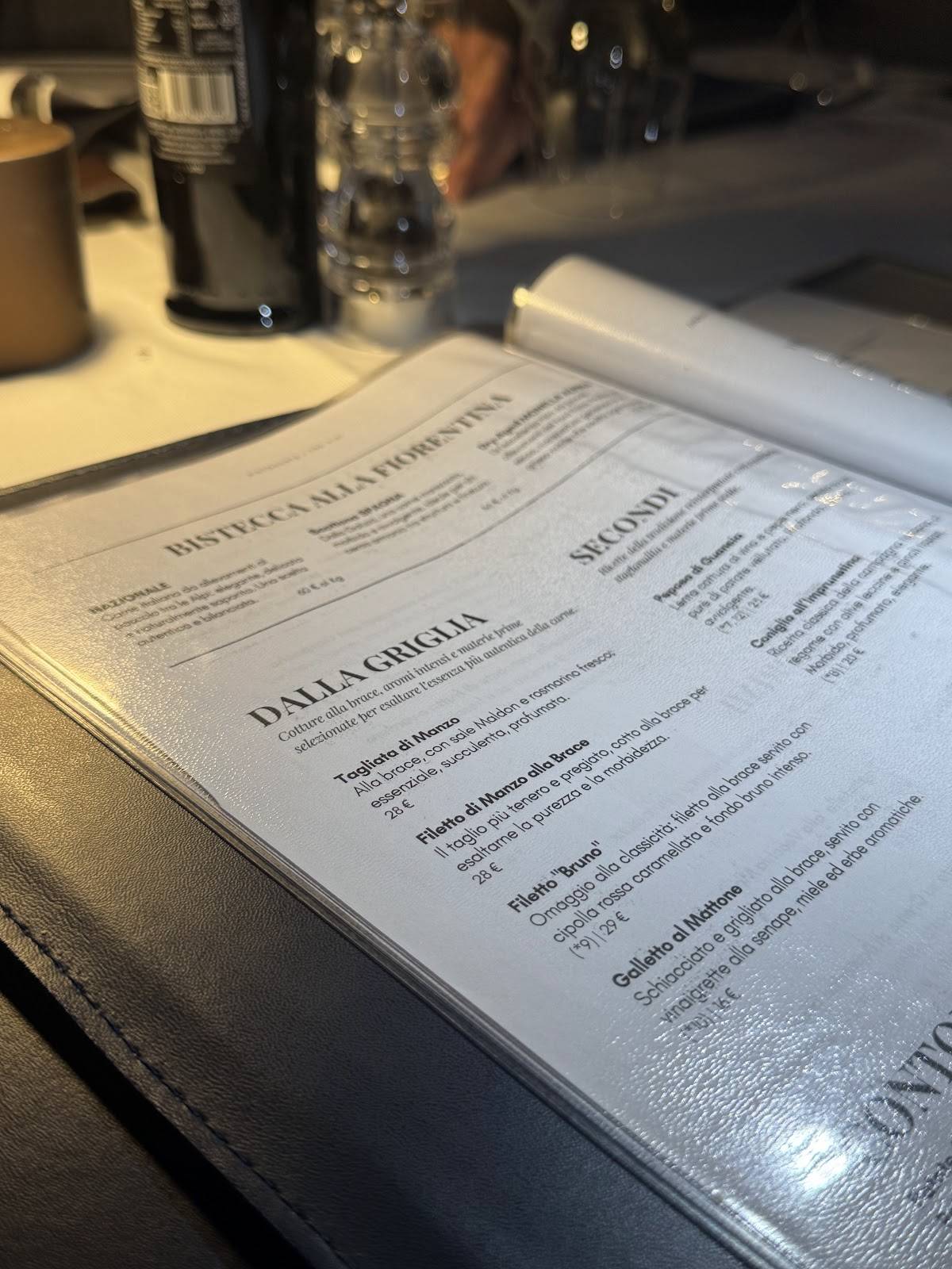 Menu da I Tre Pini pub & bar, Pozzolatico, Via Imprunetana per Pozzolatico