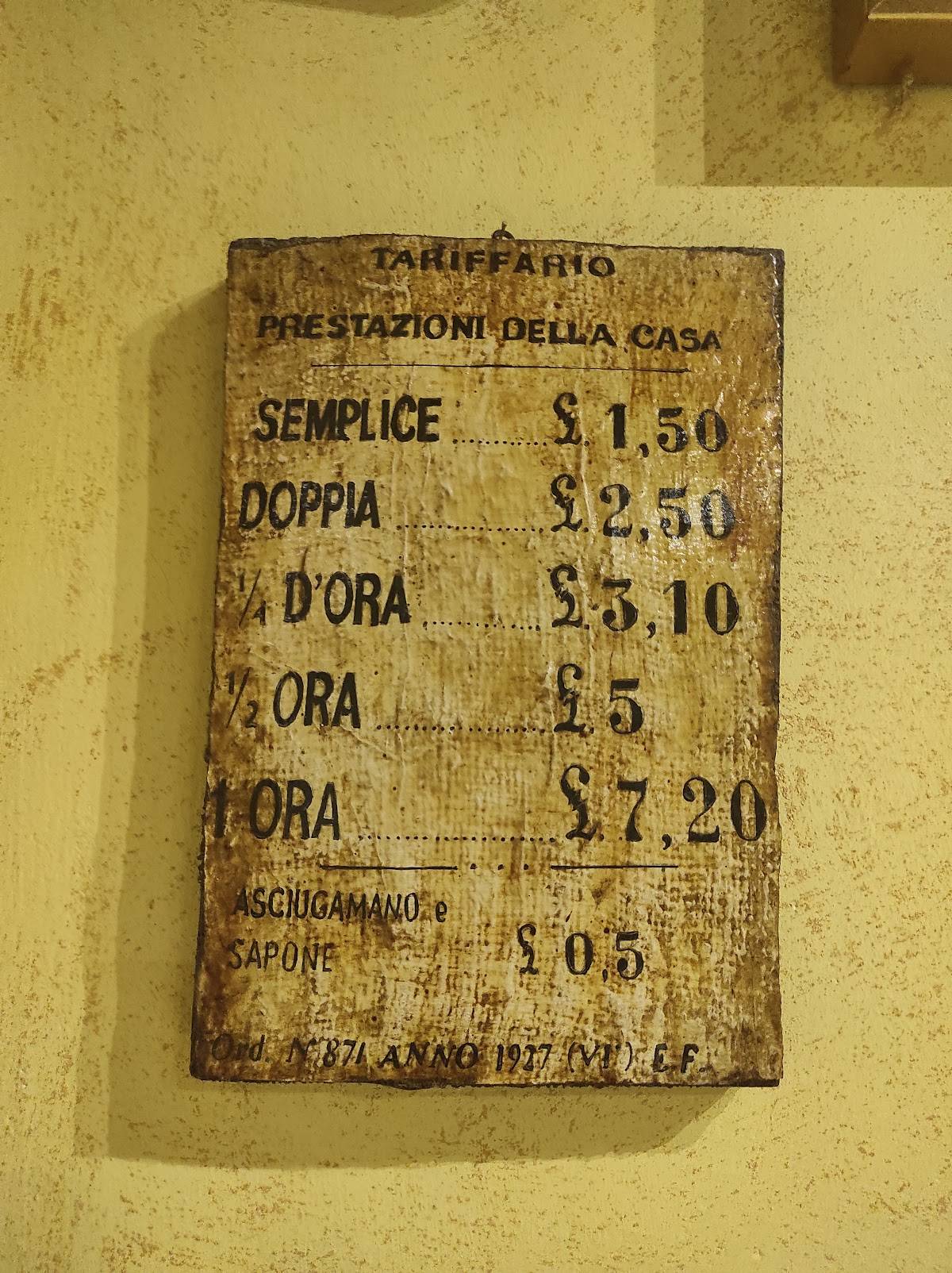 Menu da Ristorante Palazzo, Chioggia