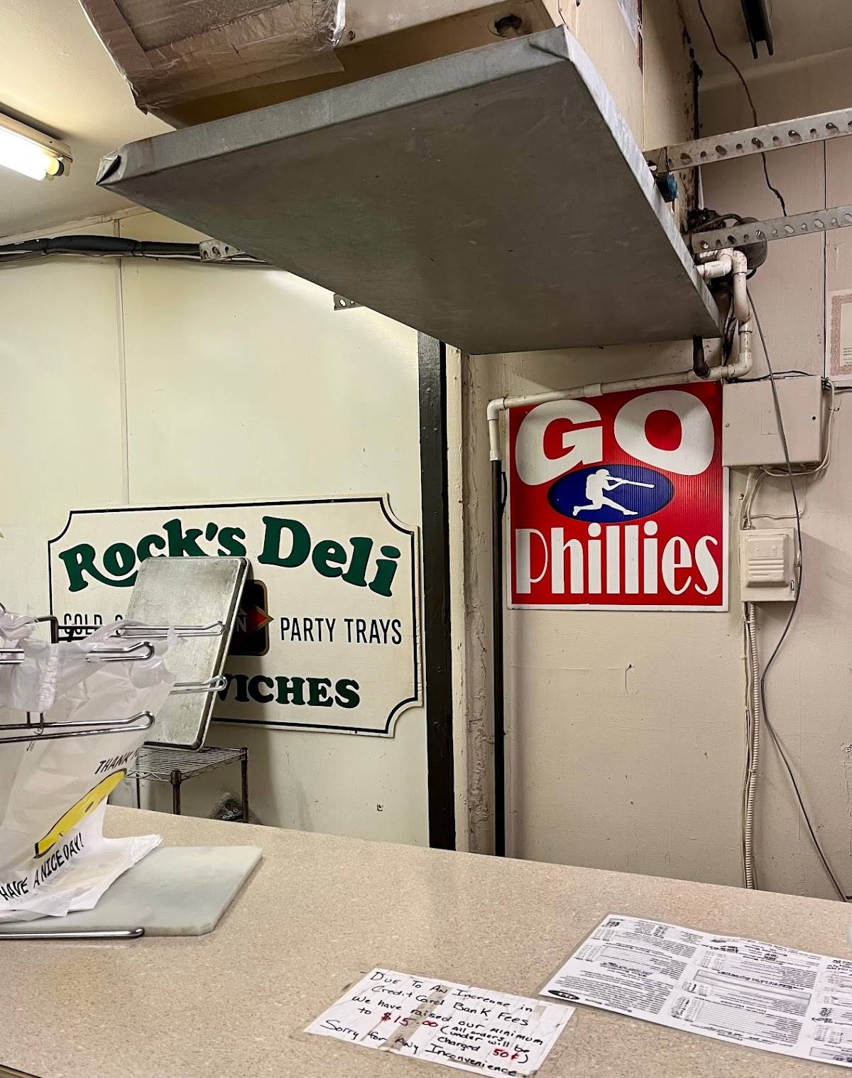 Menu at Rock's Italian Deli restaurant, Rockledge