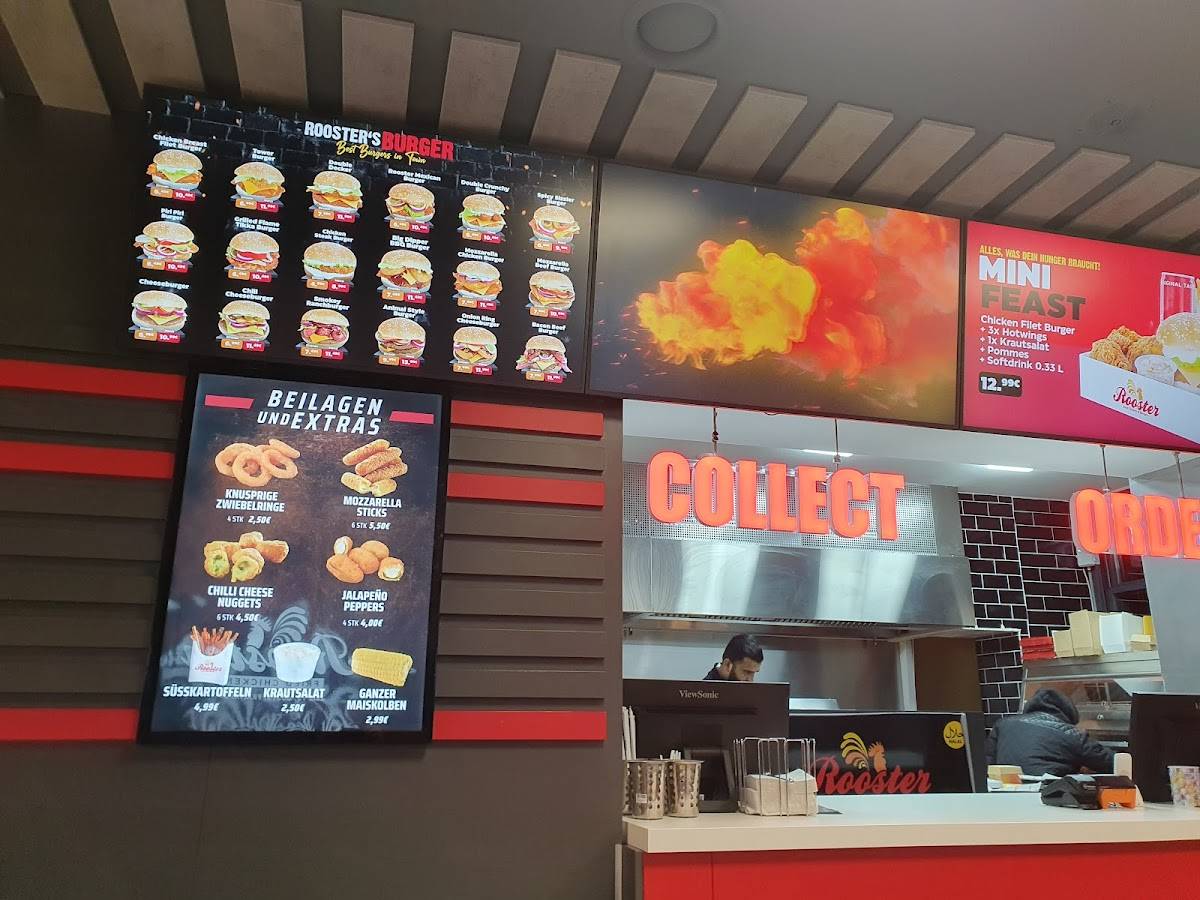 Speisekarte von Rooster Fried Chicken restaurant, Frankfurt am Main ...