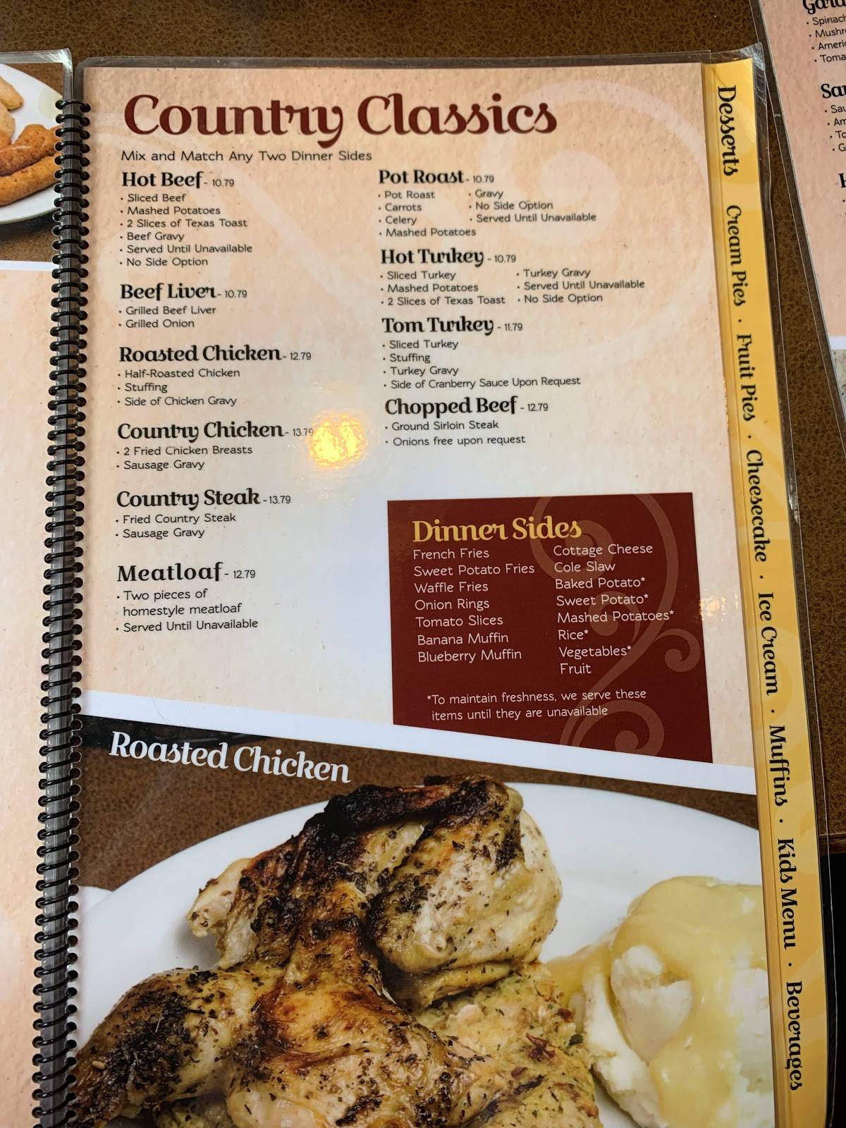 Menu at Round the Clock Schererville restaurant, Schererville