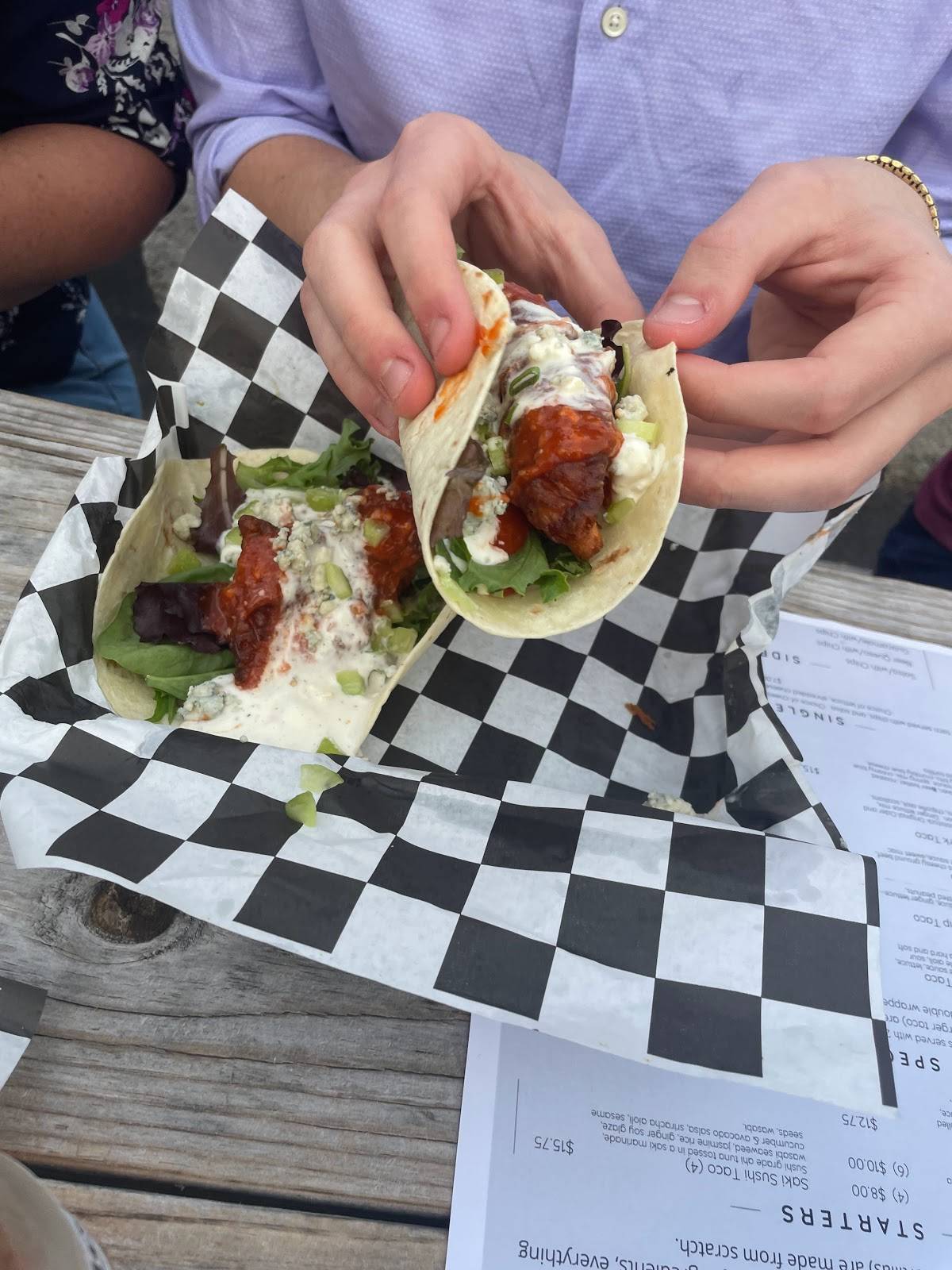 Menu at Rustic Taco restaurant, Fairport, 30 Fairport Village Landing