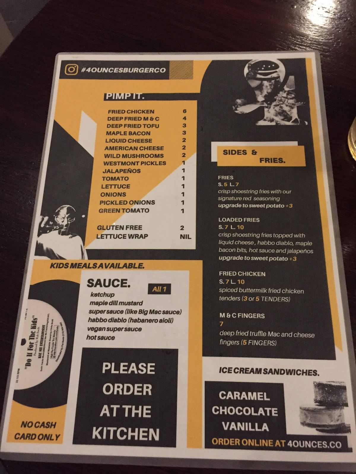 Menu at Rydalmere Tavern pub & bar, Rydalmere