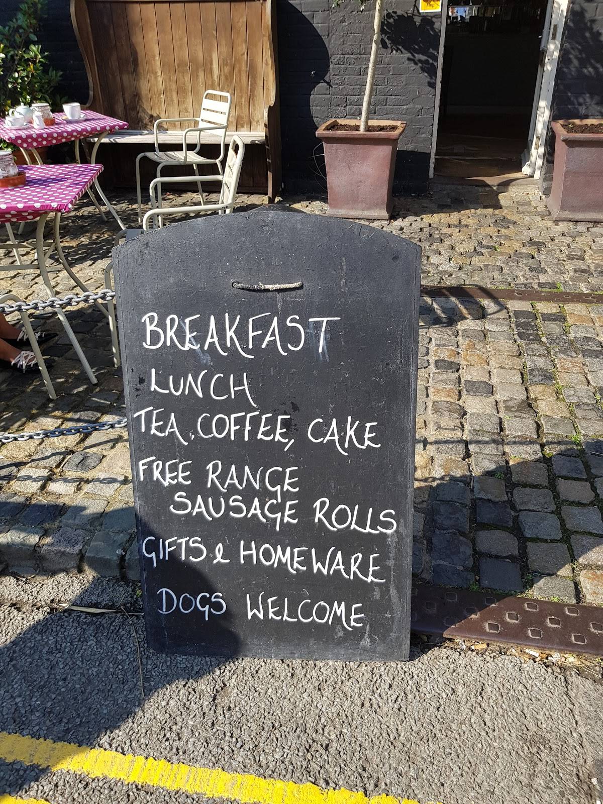 Menu at The Old Grain Store cafe, Rye