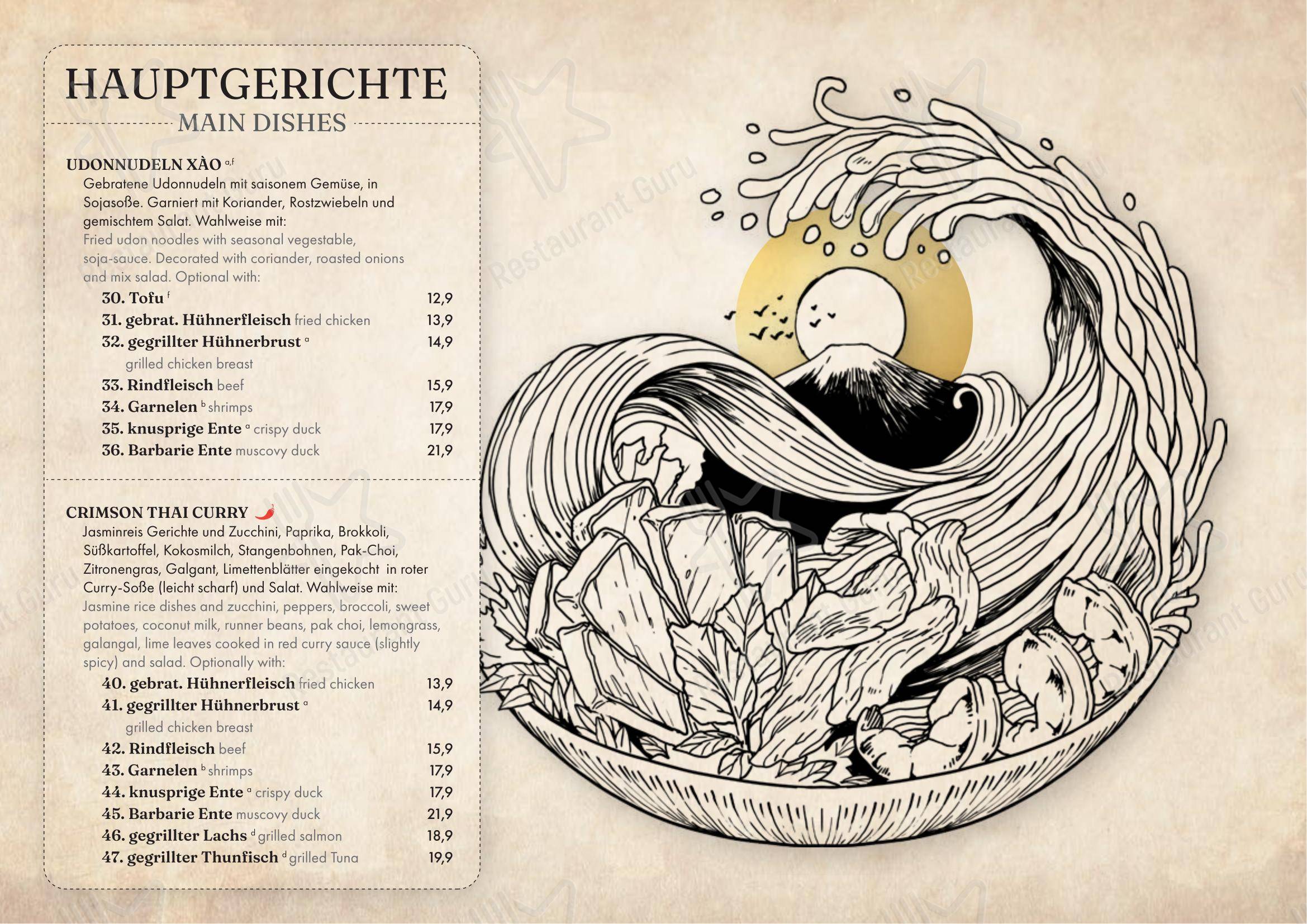 Speisekarte von SAIKYO Restaurant - Asian Fusion & Sushi, Deggendorf