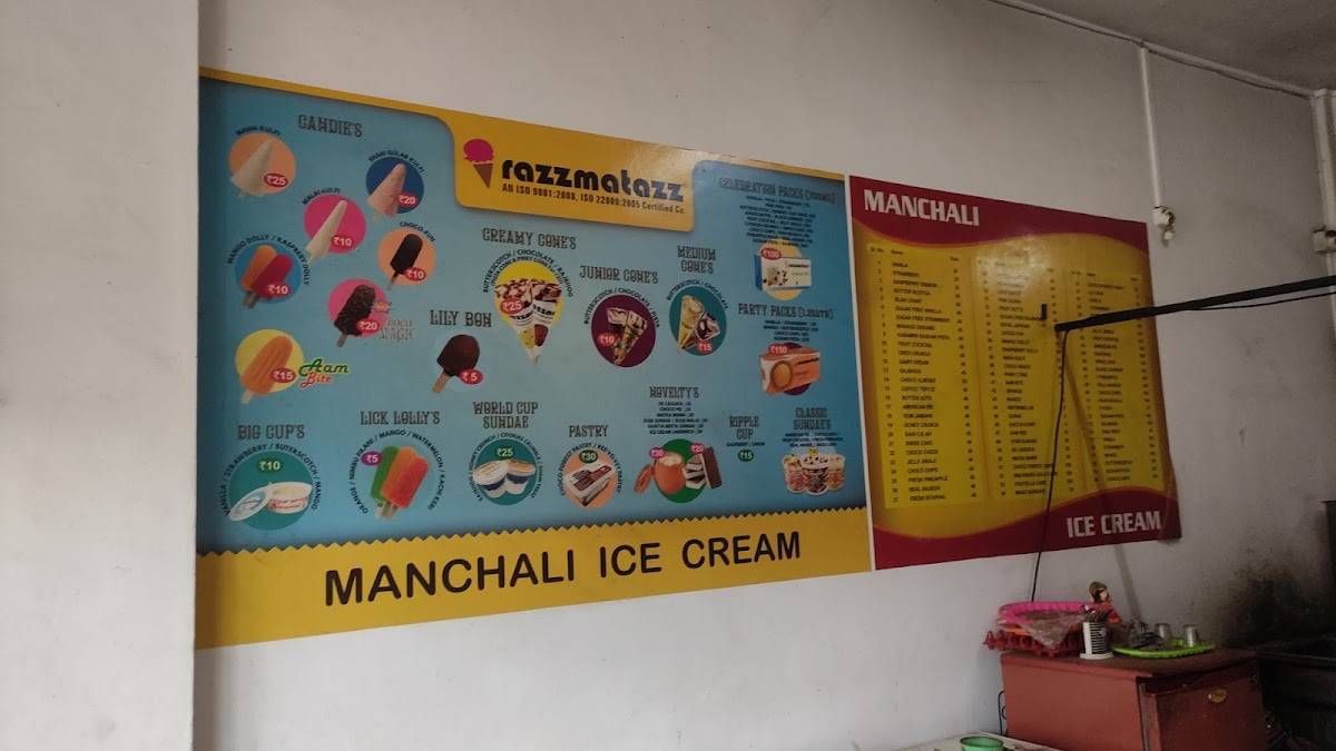 Menu at SIDDHI RESTAURANT AND MANCHALI ICECREAM PARLOUR, Nashik