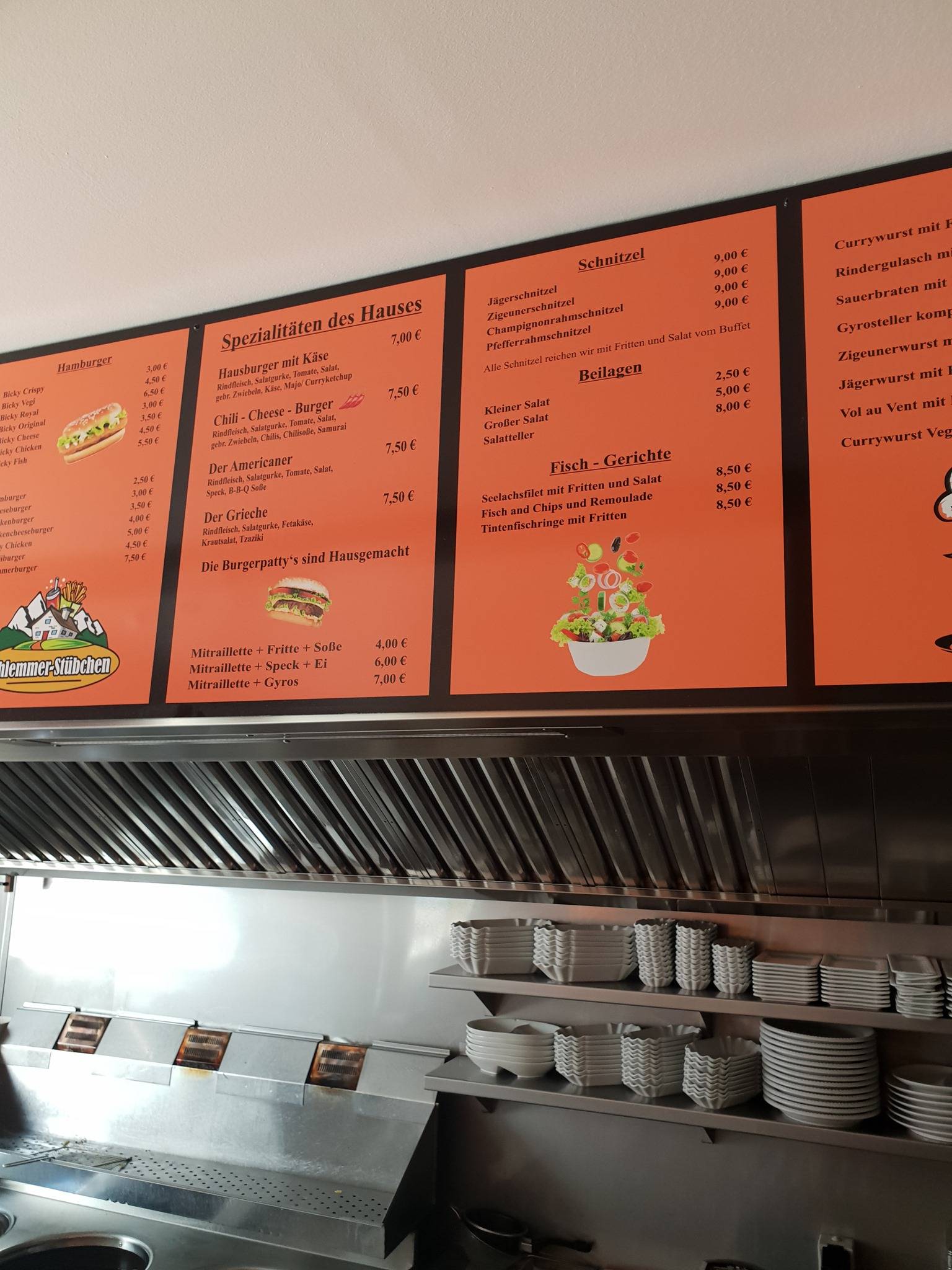 Menu au Schlemmerstübchen Raeren, Raeren
