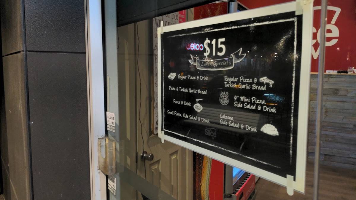 Menu at Secret Slice Pizza & Pasta restaurant, West Ryde, 3-5 Anthony Rd